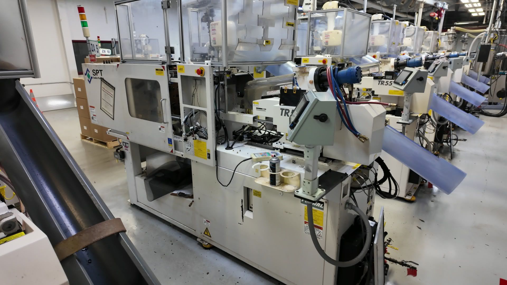 Sodick Plustech Co. Injection Molding Machine, Model# TR55EH2, Serial ...