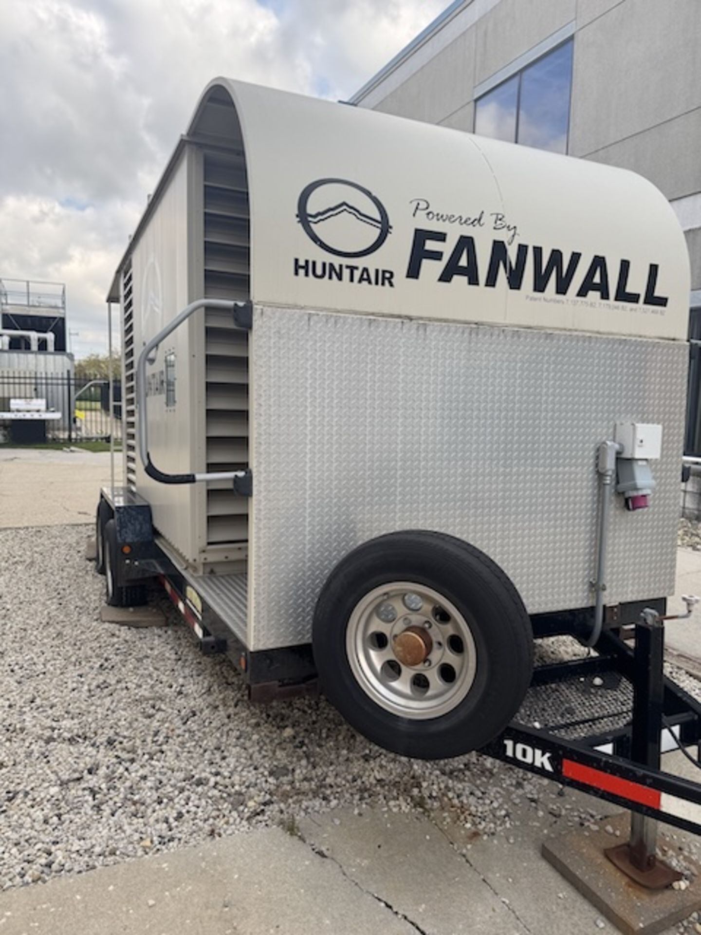 Huntair Fan Wall Trailer, Removal/ Loading Fee: $125