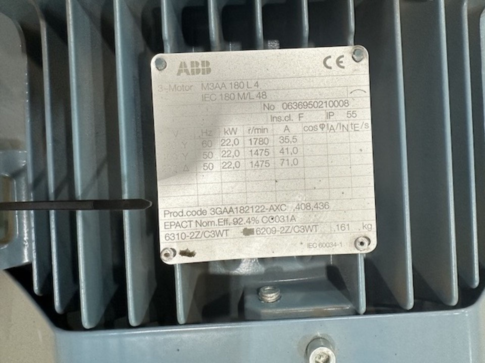 ABB Dual Motor Test Unit 25 HP Motors (M3AA 280 frame series)