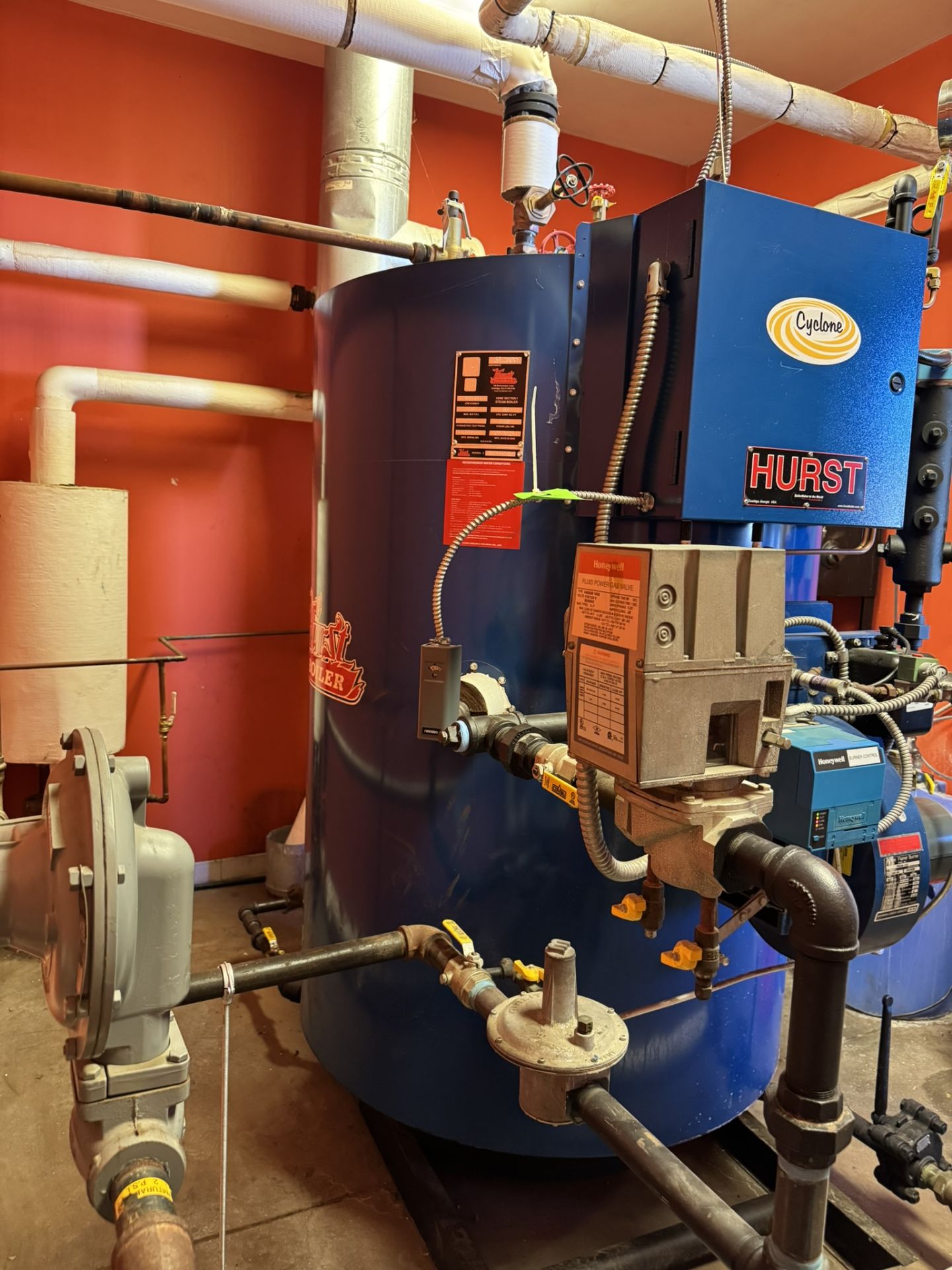 Hurst Boiler new in 2023, 1,035 Steam lbs/hr, Job: 2000693, S/N V86-150 ...