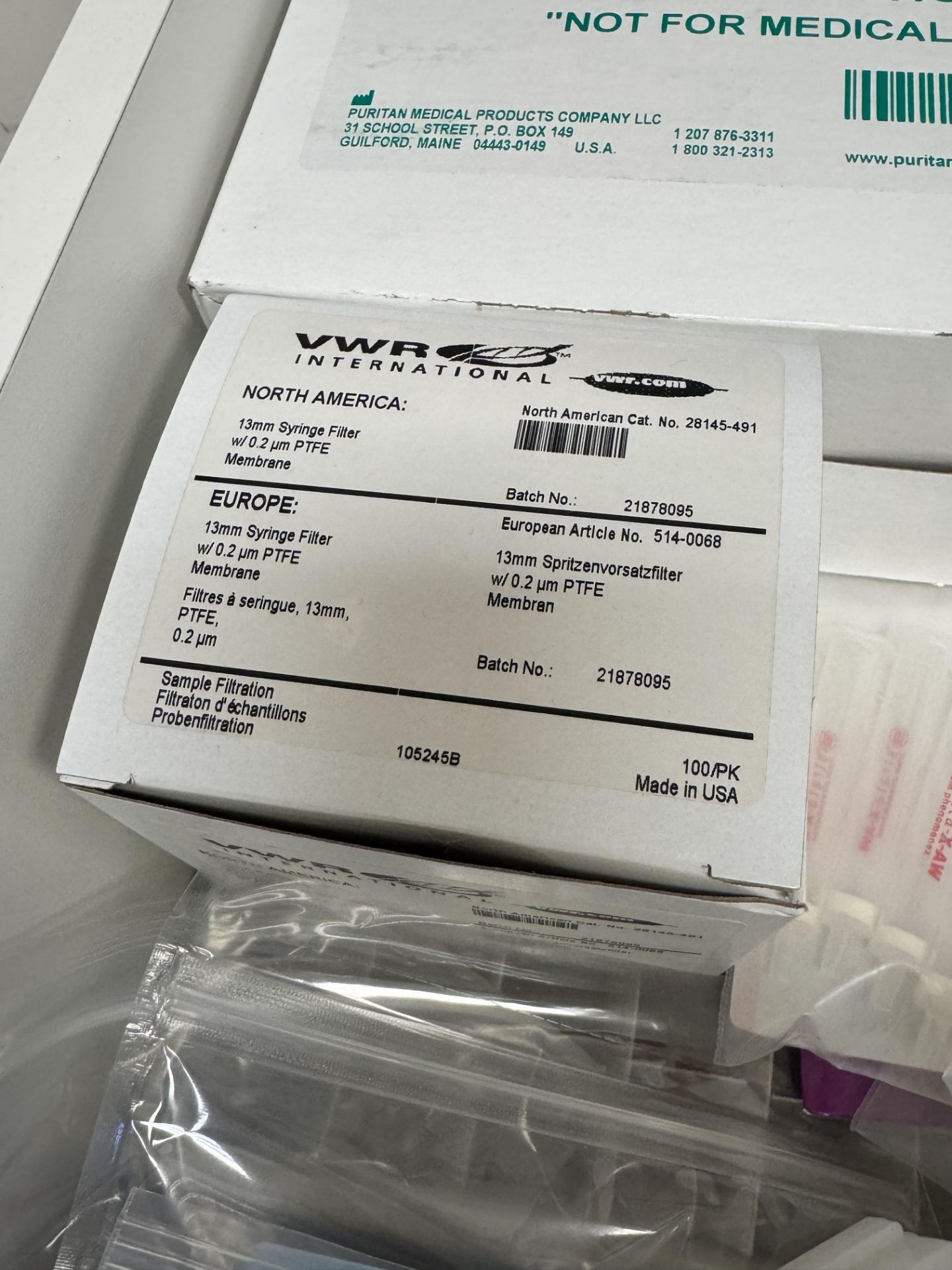 Lot of Contents of Drawers (All Photoed), Agilent HPLC Columns, VWR ...