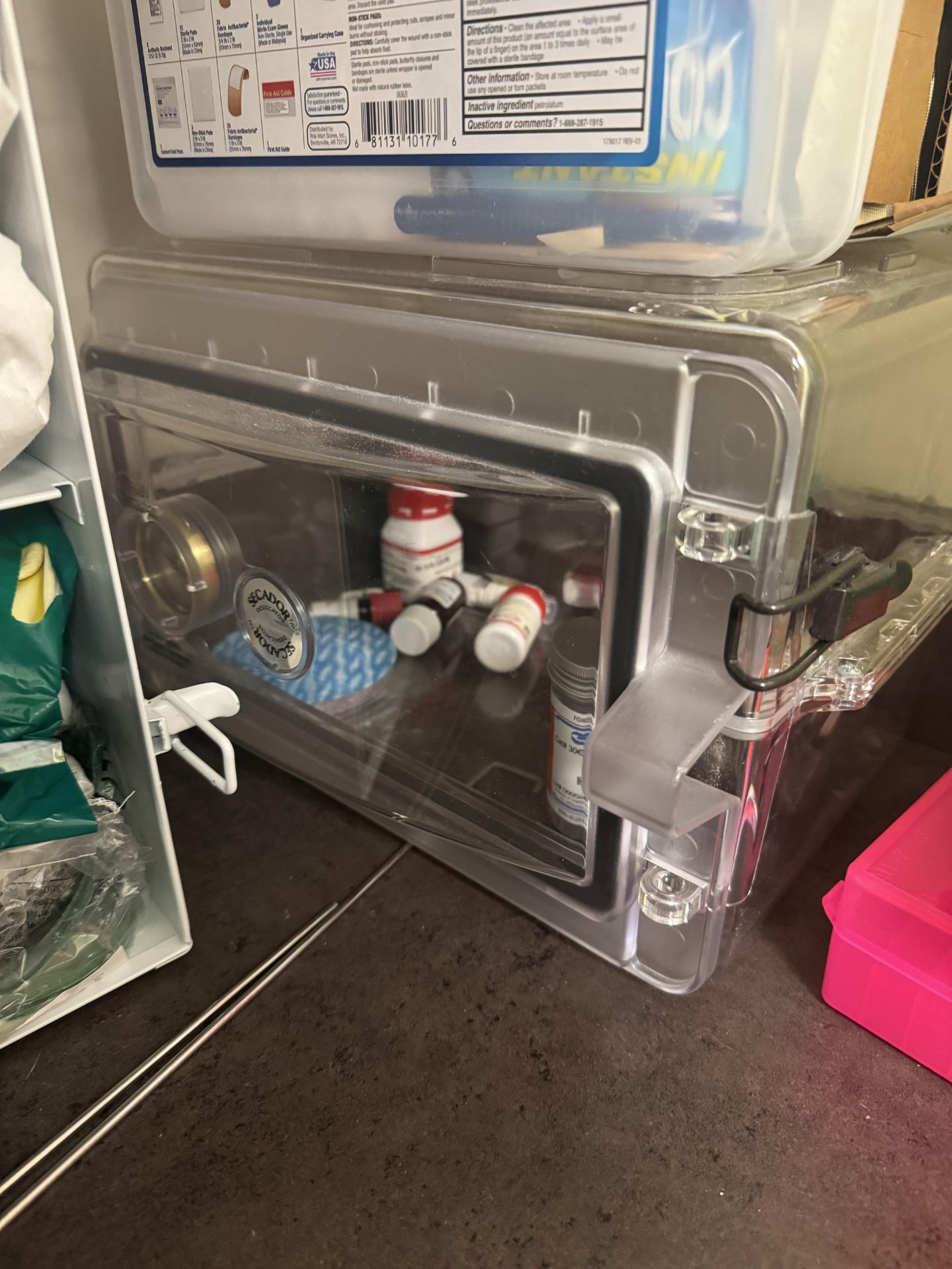Lot of Contents on Counter (All Photoed), Includes Spill Repsonse Kit ...