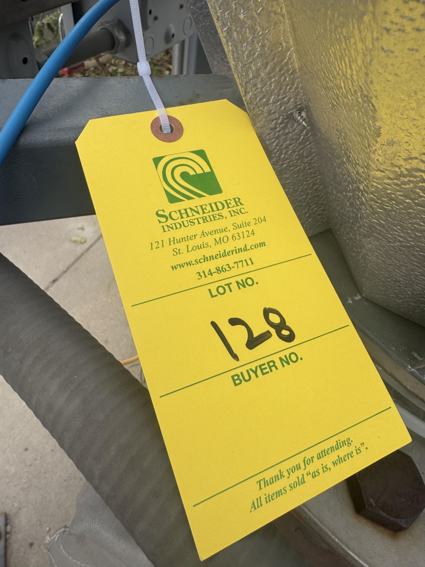 Meridian Spent Grain Silo w/ Knife Gate Valve and Netzsch Pump, Silo ...