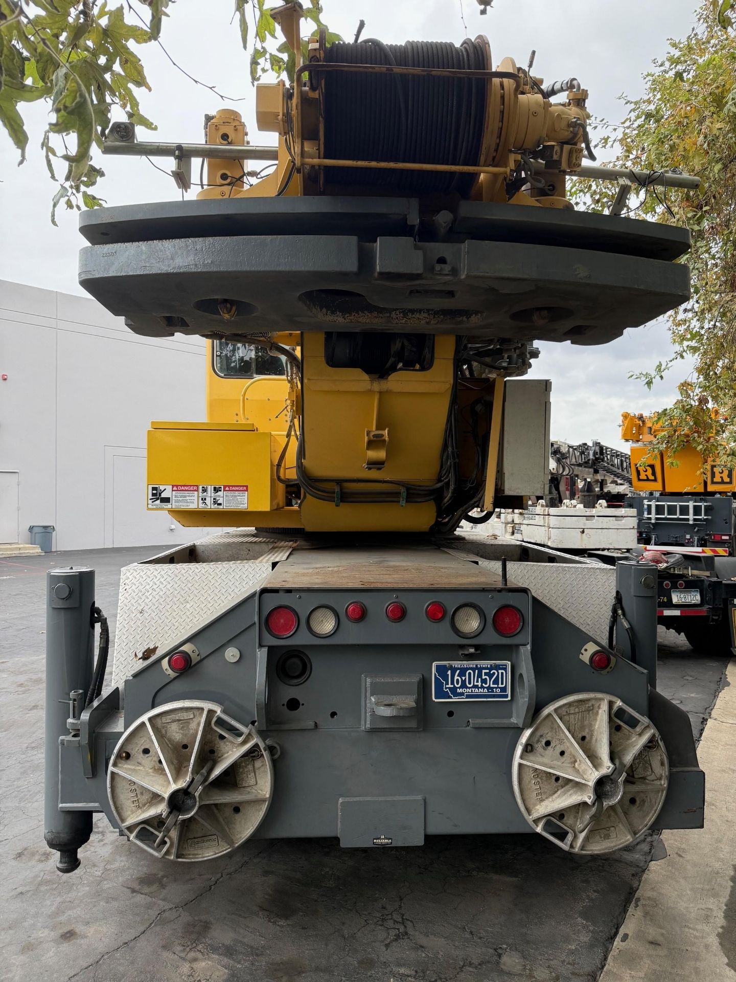2004 Grove TMS 9000E Hydraulic Truck Crane Engine: Cummins Hours Shown ...