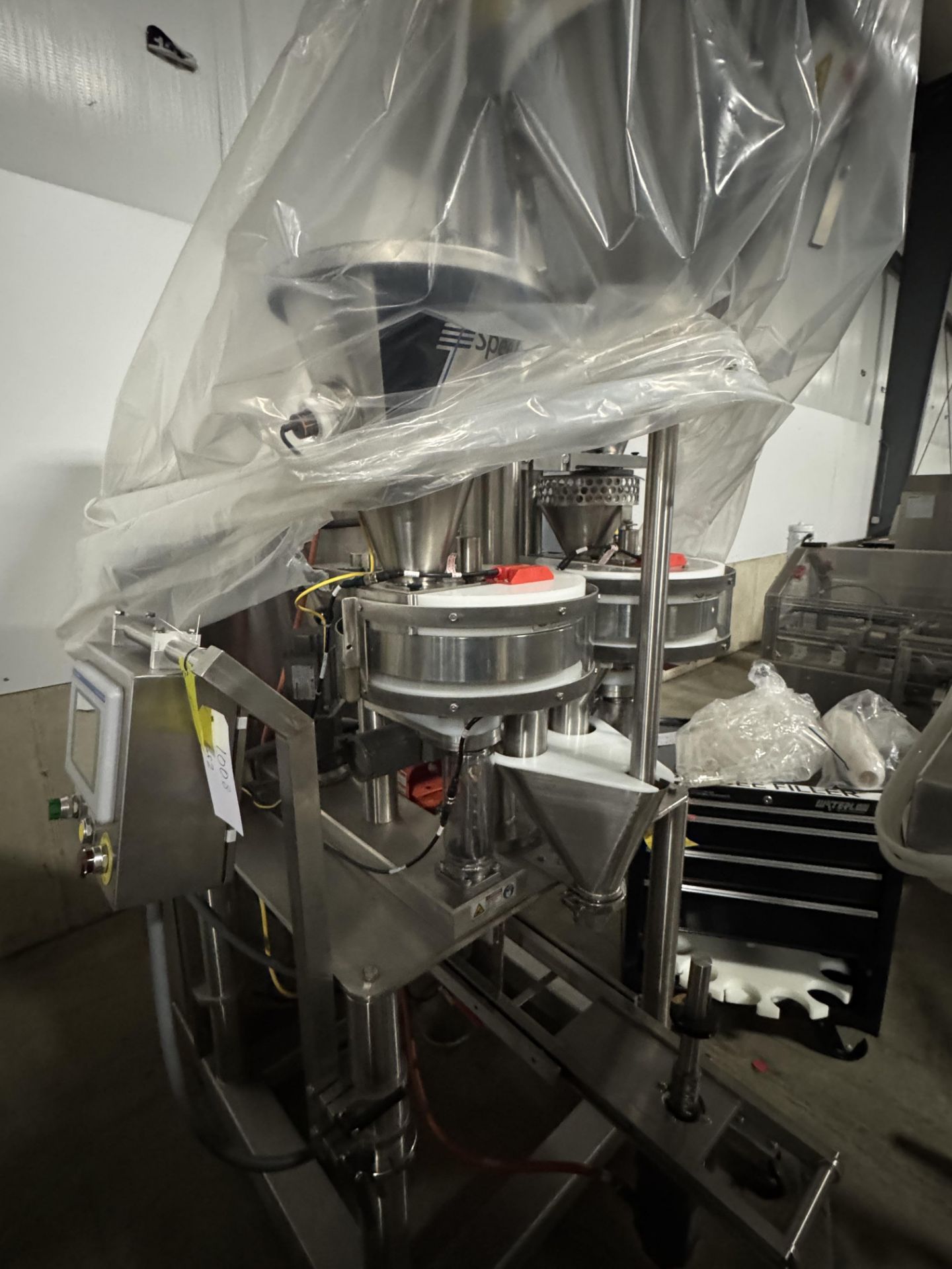 Spee-dee Filler 3 Head Model Number: CB6S Serial Number: A1565/6310/ ...