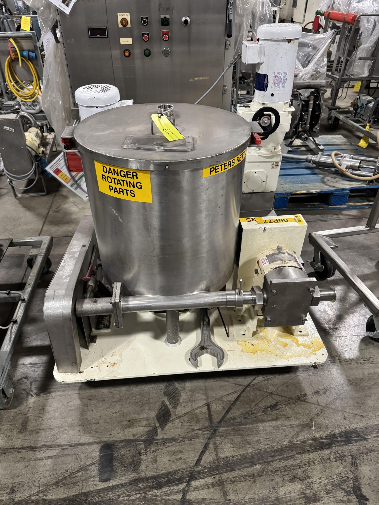 Tank and Pump for Icing
