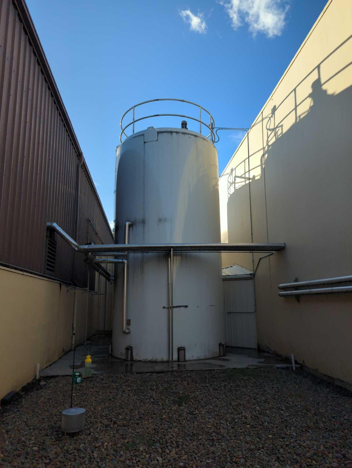 Used Walker 15000 Gallon Tank with: Capacity: 15,000 gallons Jacket ...