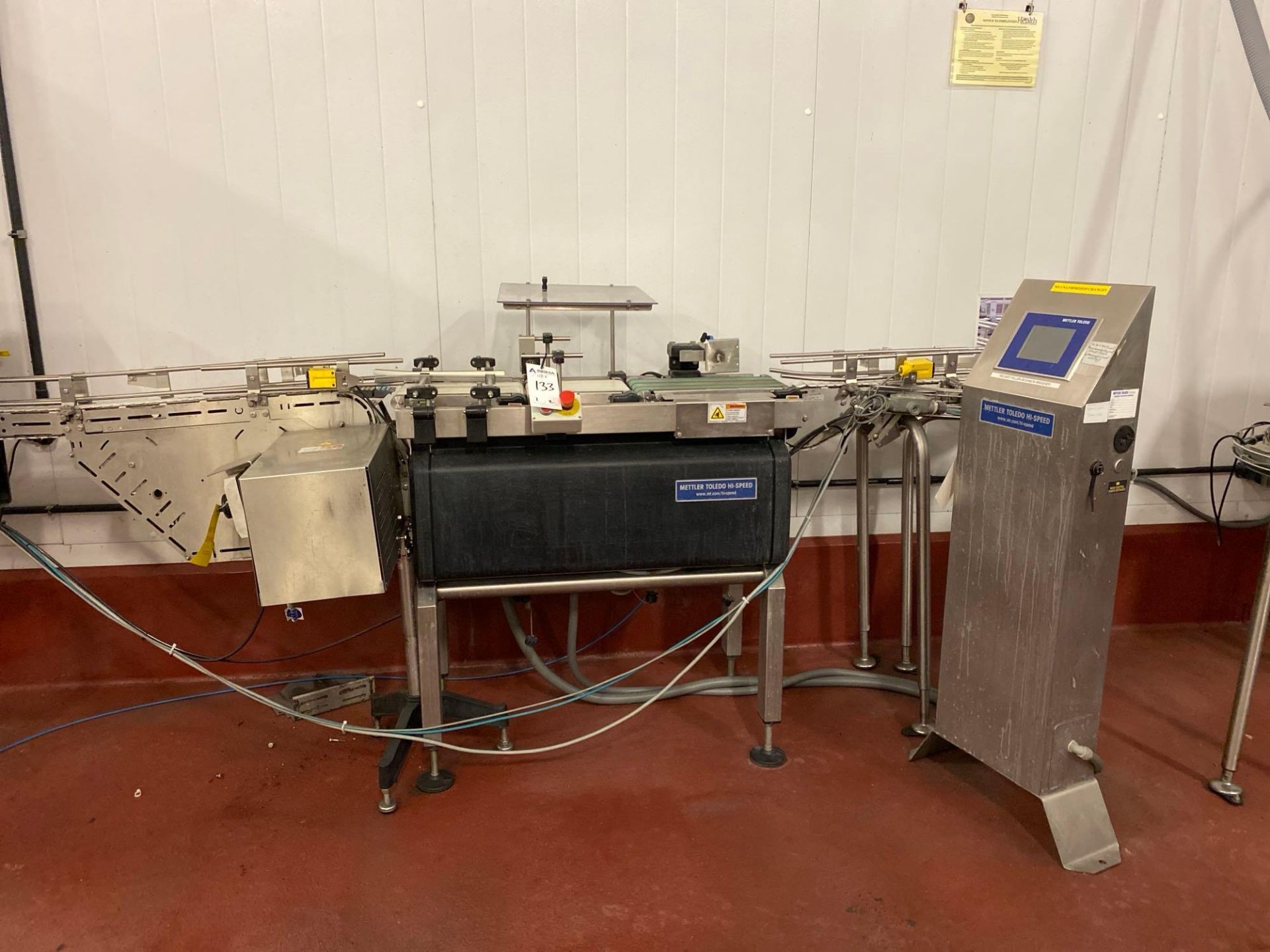 The Mettler Toledo Hi-Speed Beltweigh XE is a precision checkweigher ...