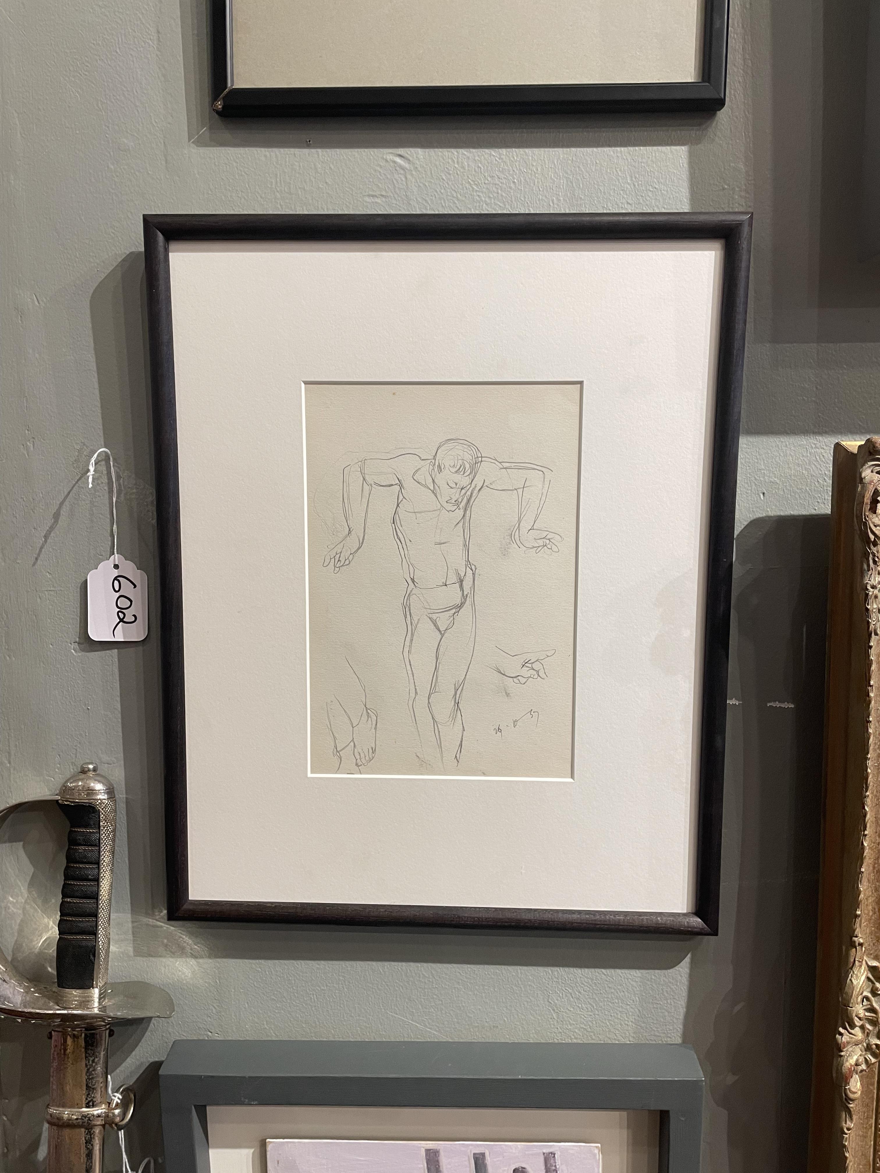 Michael Ayrton (English, 1921-1975) Figure Studies for The Dance 1957 ...