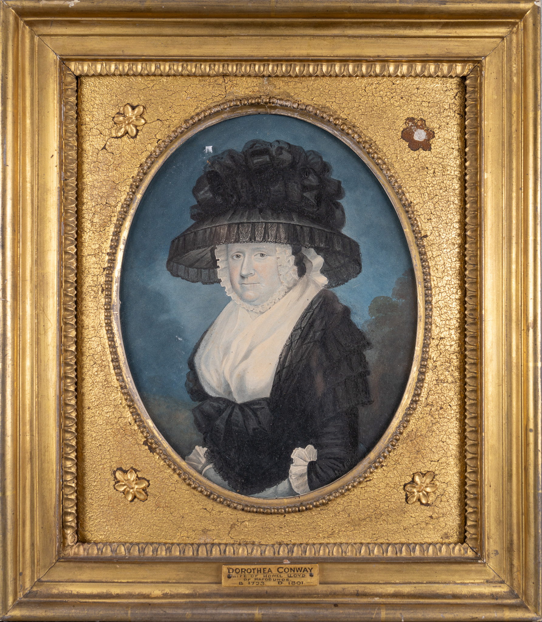 Attributed to Moses Griffith (British, 1749-1819) Portrait of Dorothea ...