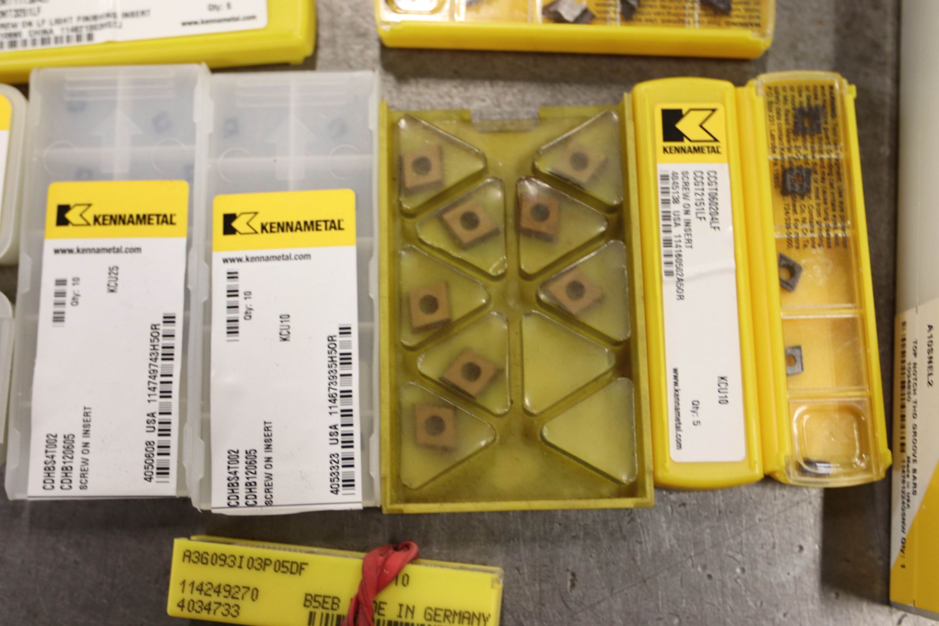 Kennametal inserts, carbide inserts, and top notch groove bars