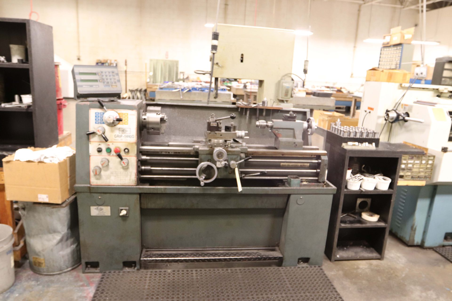KBC tools and machinery lathe, model GRIP-1440G, serial 994507, with ...