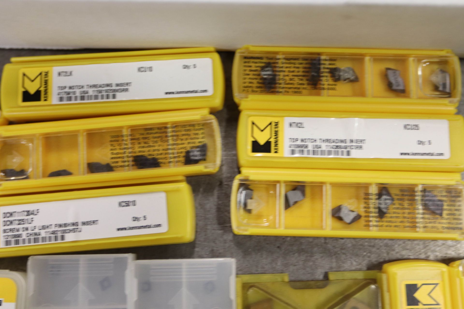 Kennametal inserts, carbide inserts, and top notch groove bars