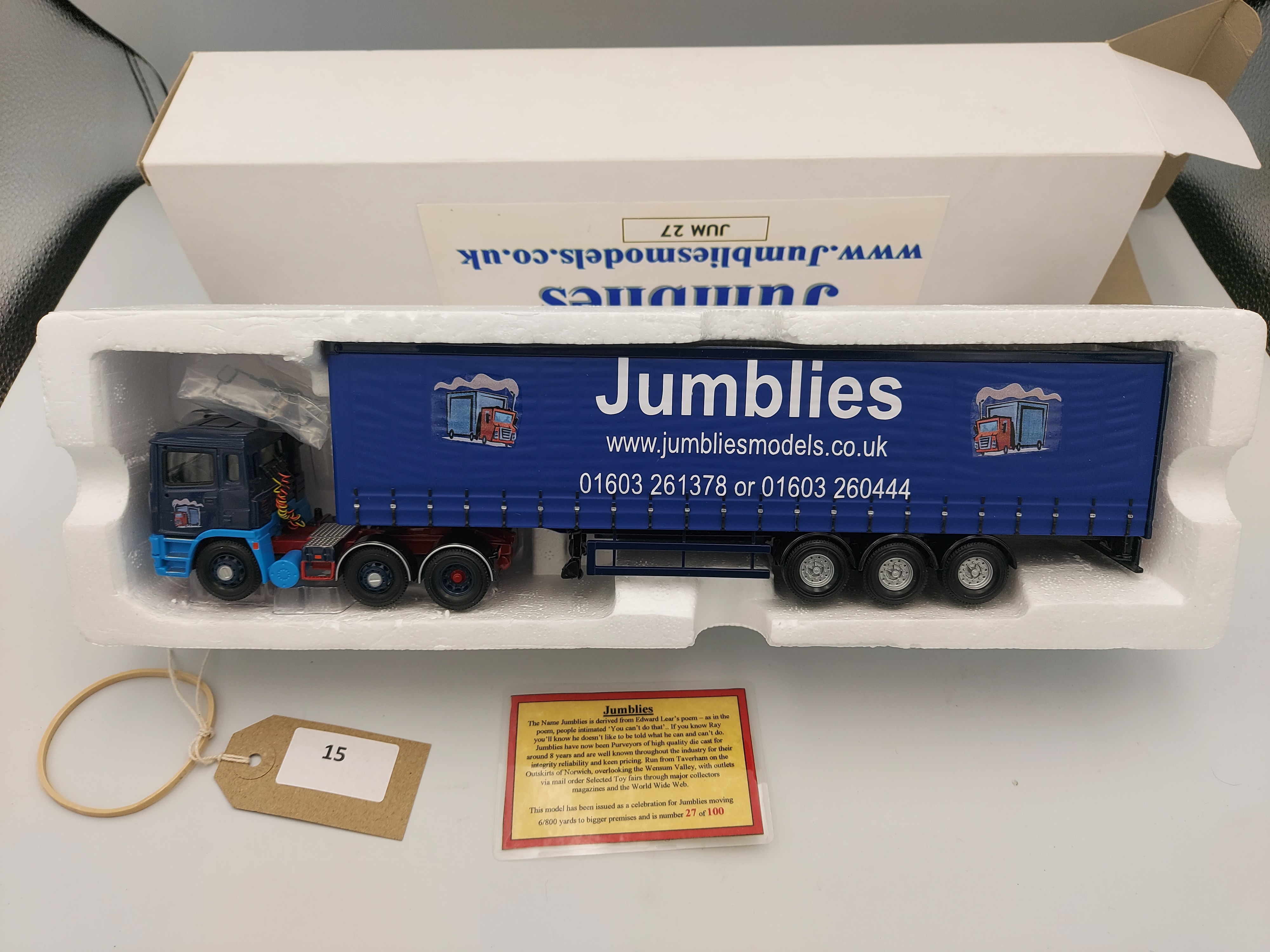 Manufacturer - Corgi | Description - ERF EC & Curtainside Trailer ...