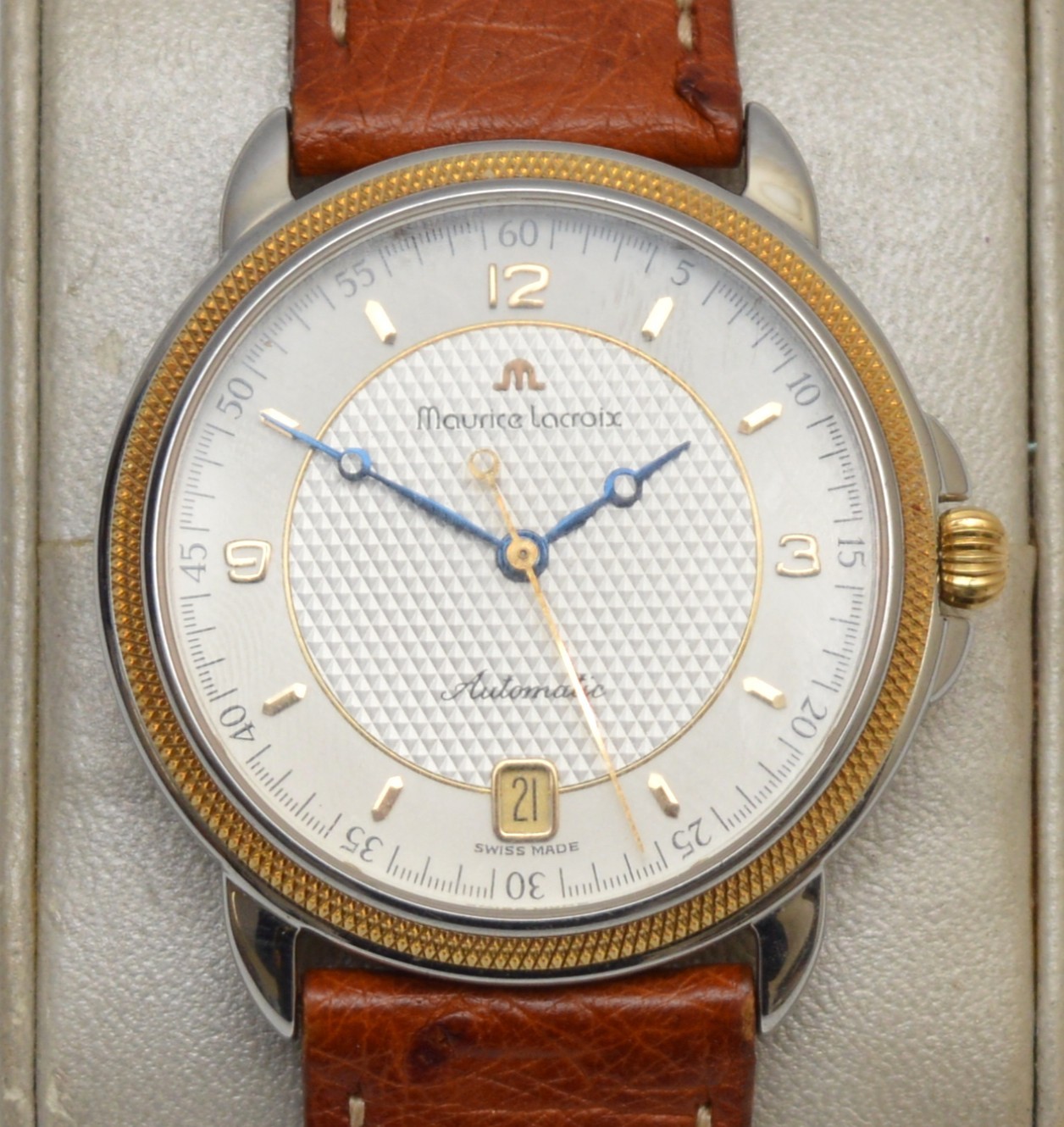 Maurice Lacroix Masterpiece automatic stainless steel gentleman's ...