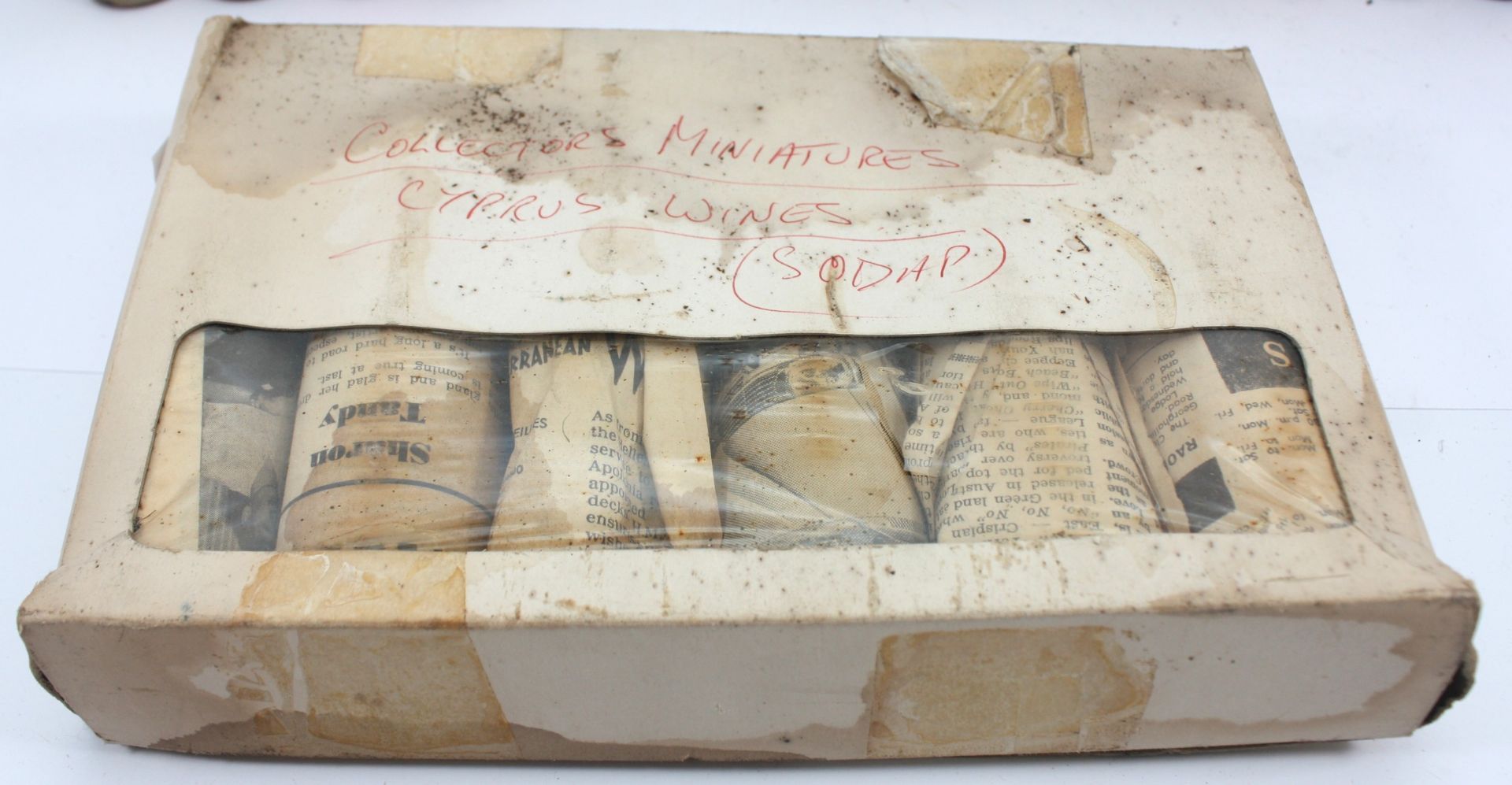 Alcohol Miniatures; seventeen wine miniatures from Cyprus, to include ...