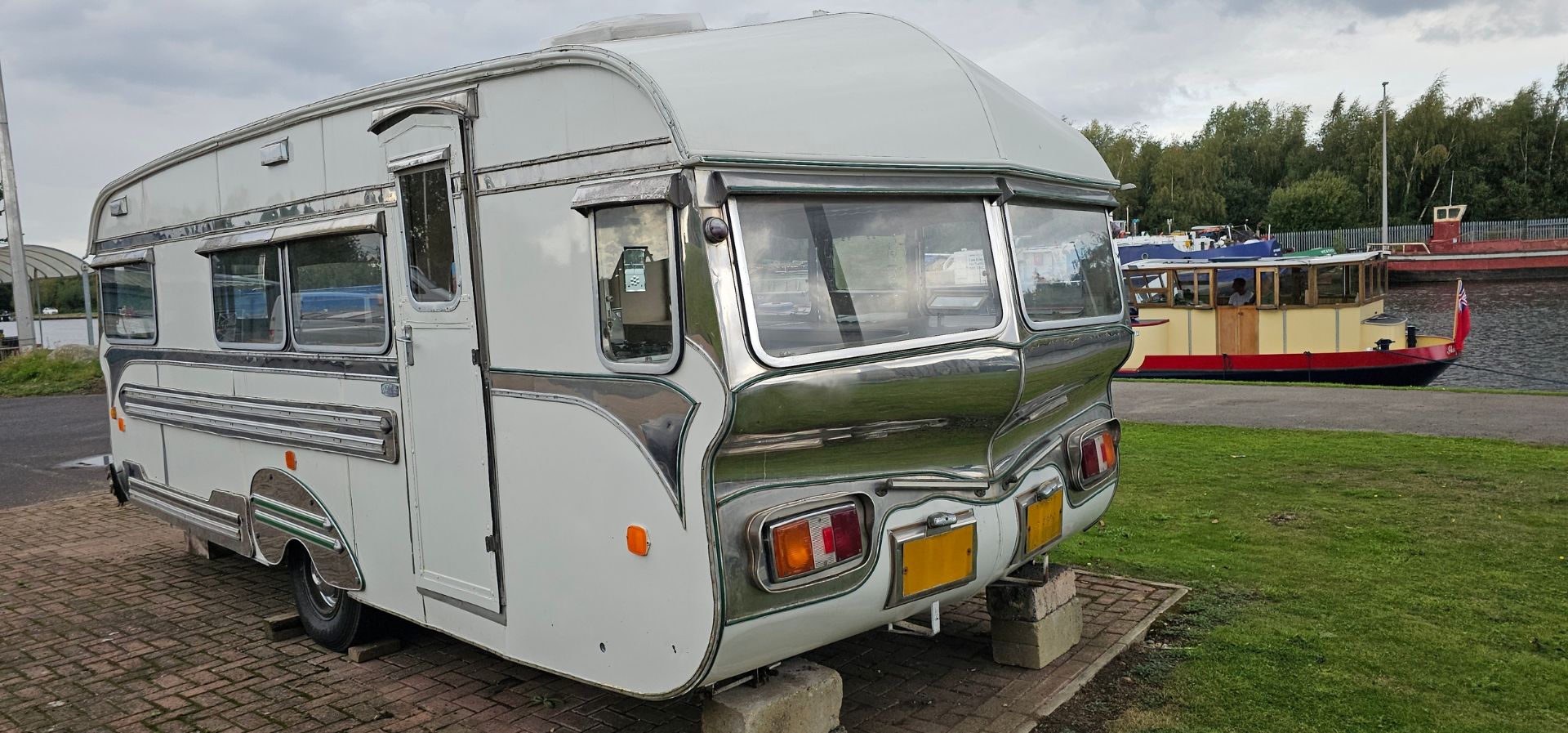 C.1970's Vickers of Blackpool Roma caravan, PLEASE NOTE VIEWING BY ...