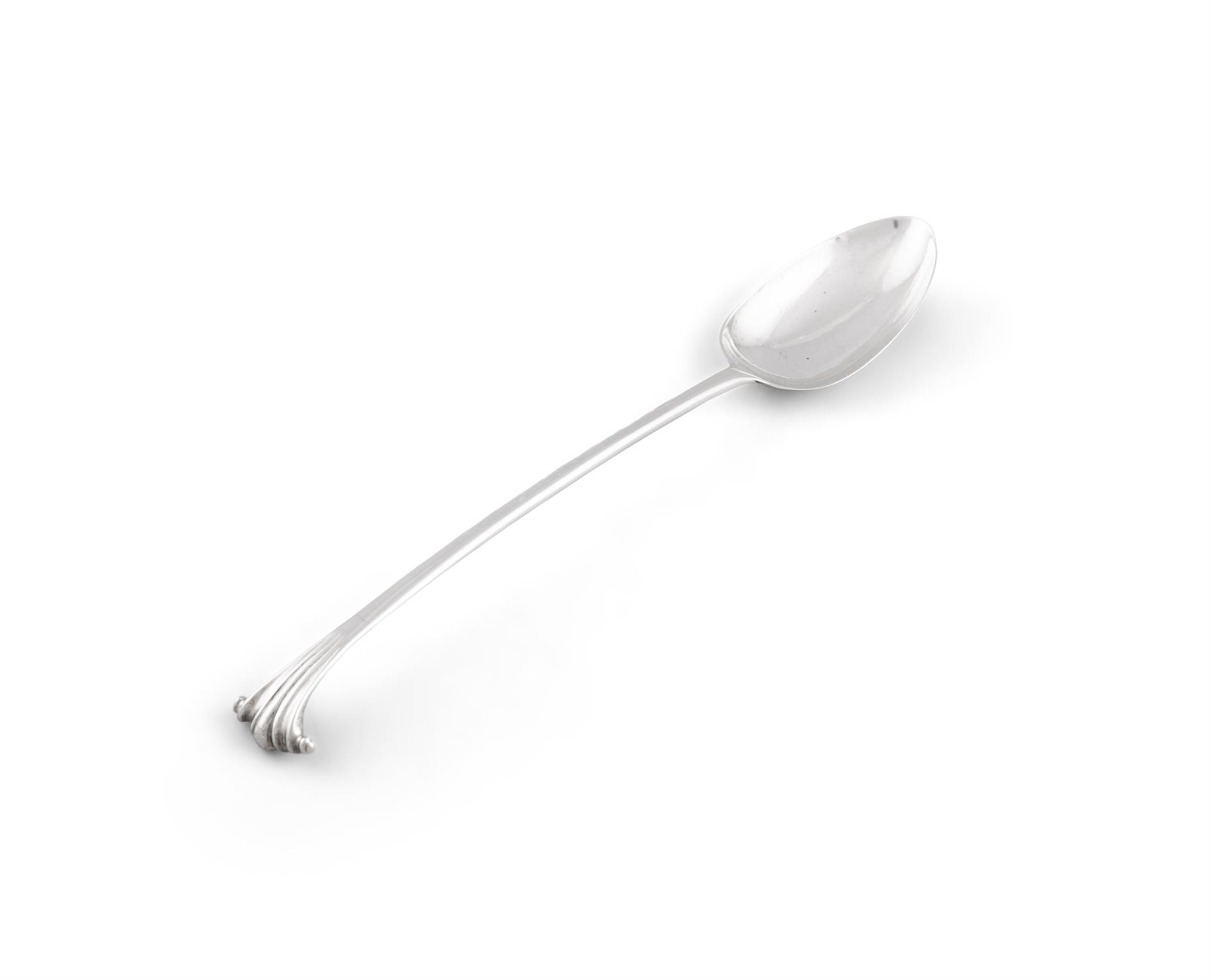 AN IRISH PROVINCIAL SILVER ONSLOW PATTERN BASTING SPOON, Cork, c.1790 ...
