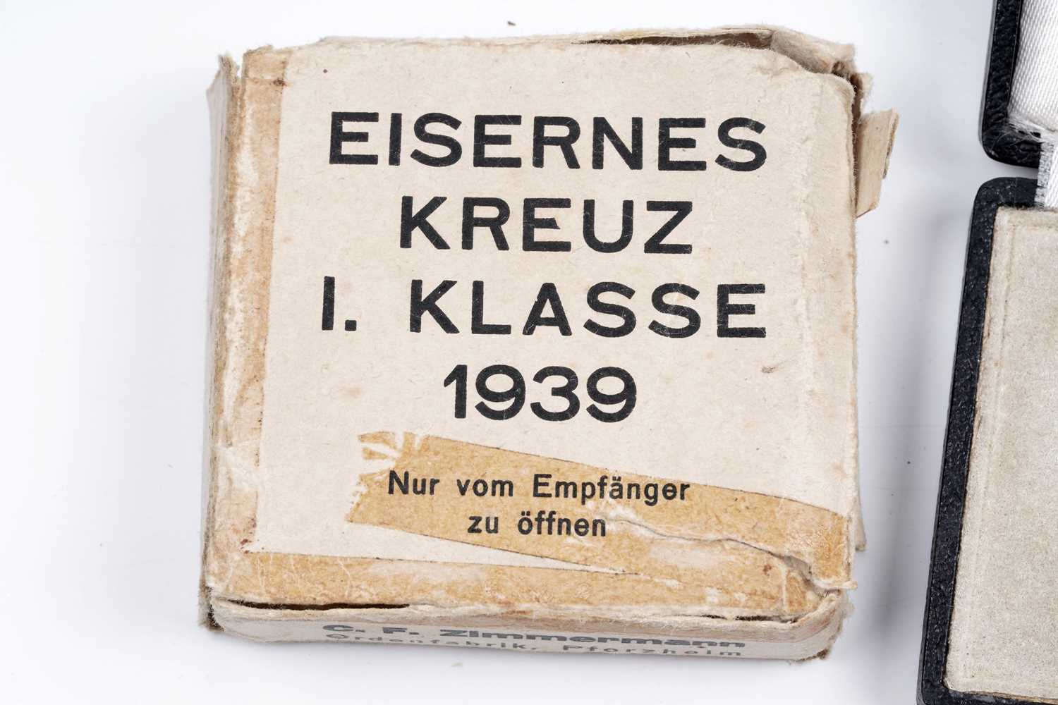 A German Second World War Iron Cross 1st Class 1939, by C.F. Zimmerman ...