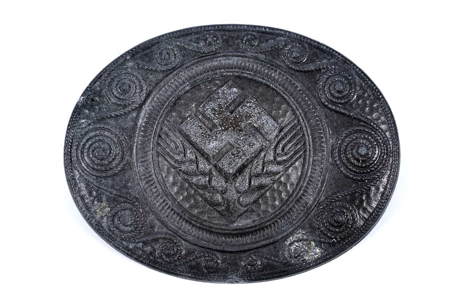 Two German Third Reich period RAD Woman's Labour Corps brooch badges ...