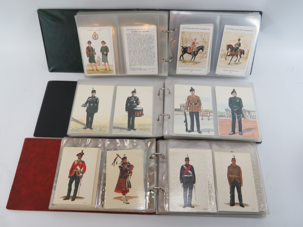 A large collection of vintage British military soldier postcards in ...