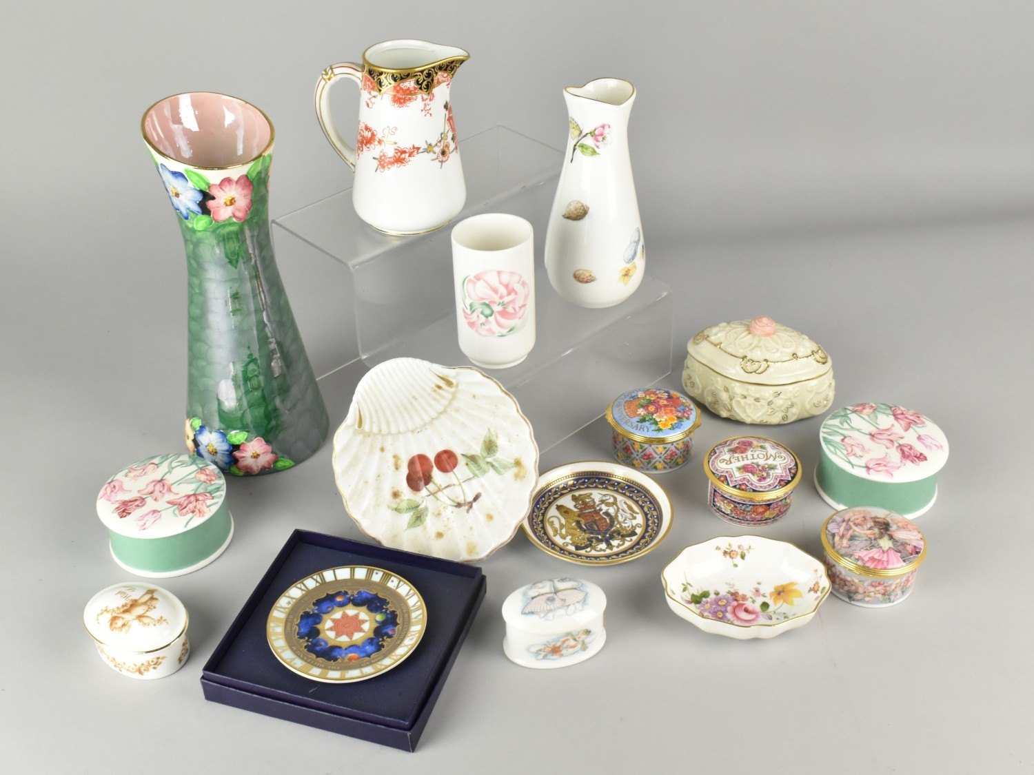 A Collection of Ceramics to Comprise Royal Worcester Connoisseur ...