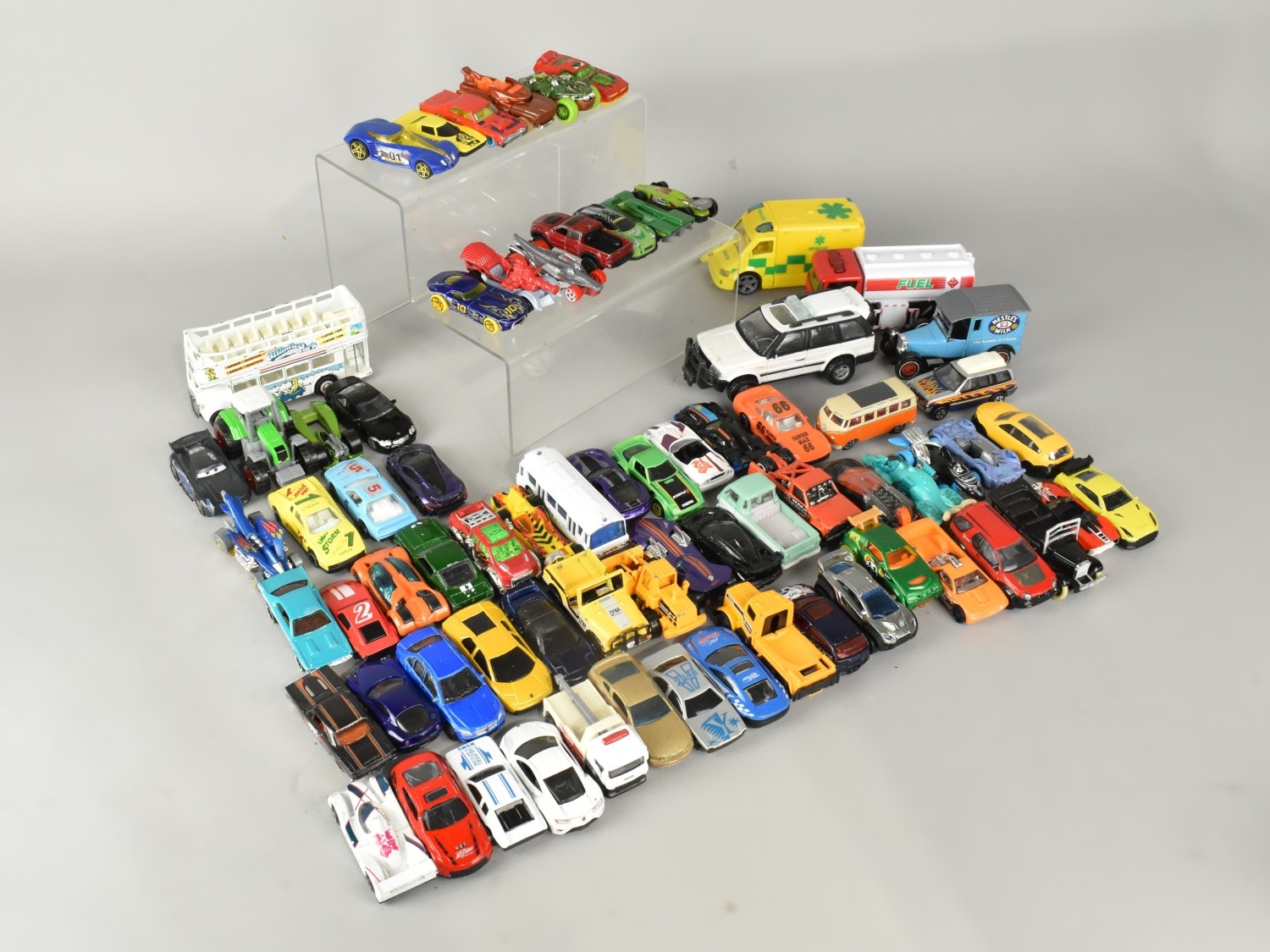 A Collection of Playworn and Die Cast Toys