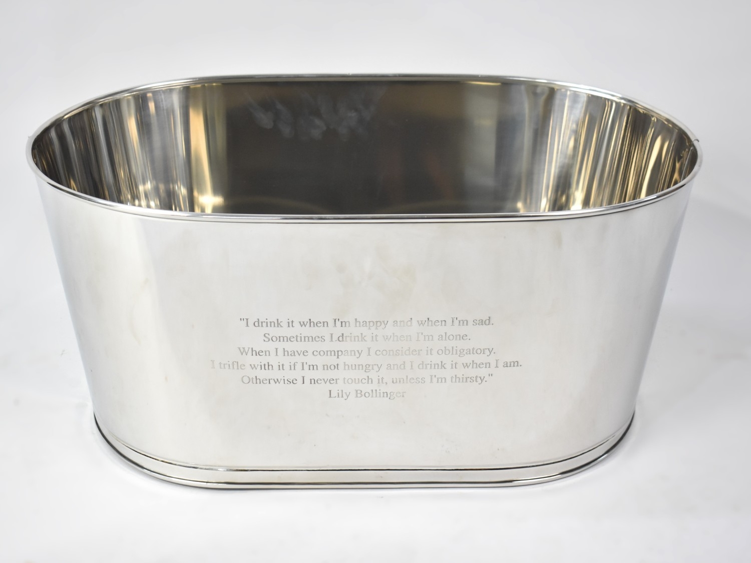 A New and Unused Large Wine/Champagne Bath for Twelve Bottles with ...