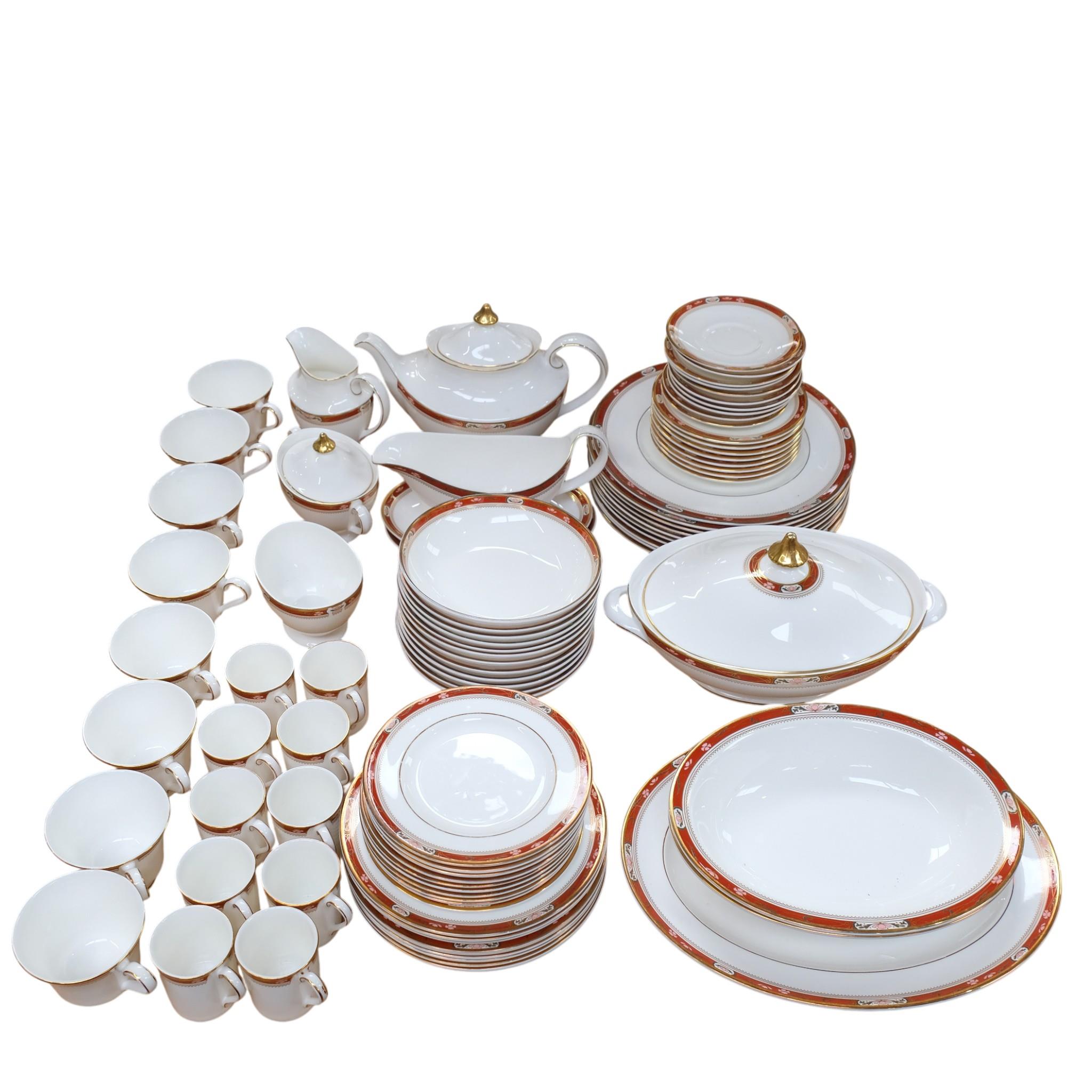 ROYAL DOULTON - a large dinner service in Sandon pattern H5172 ...
