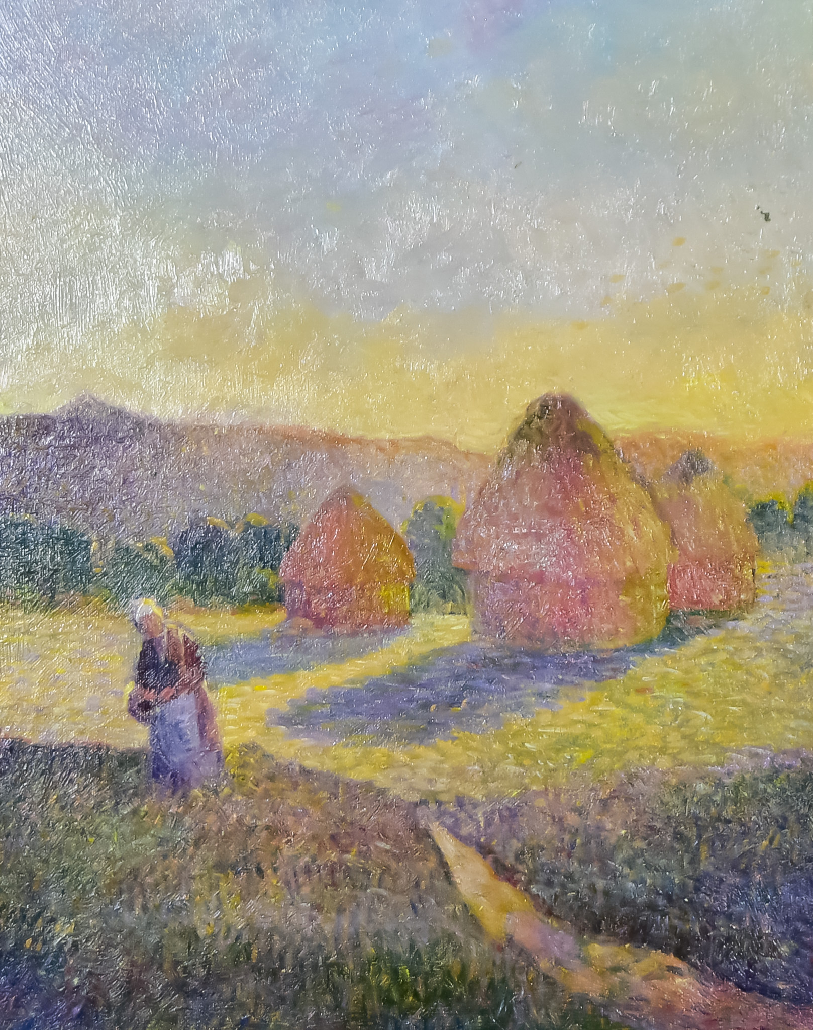 ***Andre De Moller (born 1942) - Oil painting - Pastoral scene of ...
