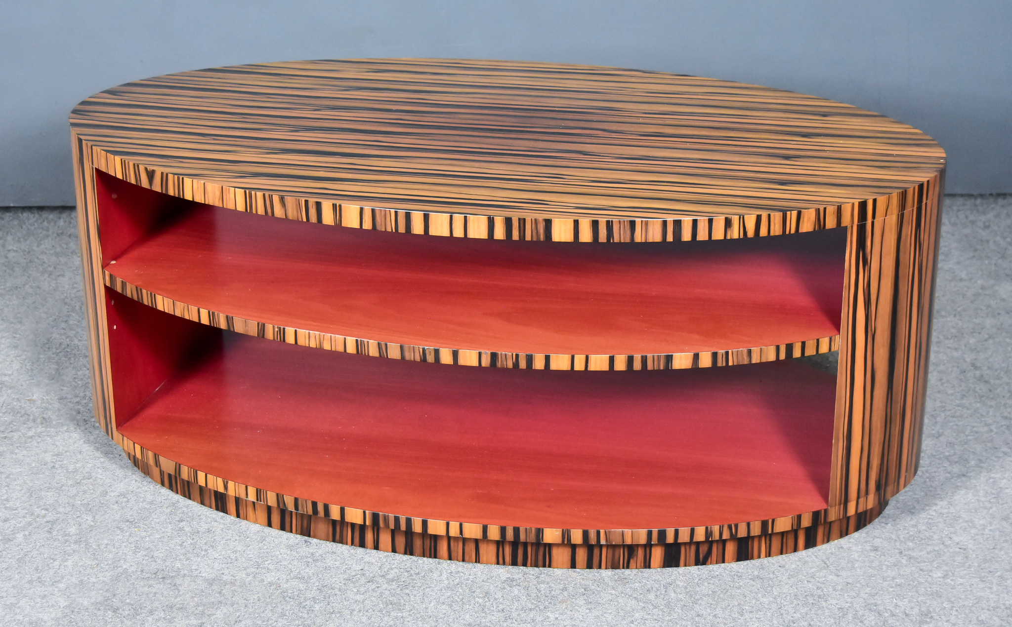 A 20th Century Macassar Ebony Oval Coffee Table, by Toby Winteringham ...