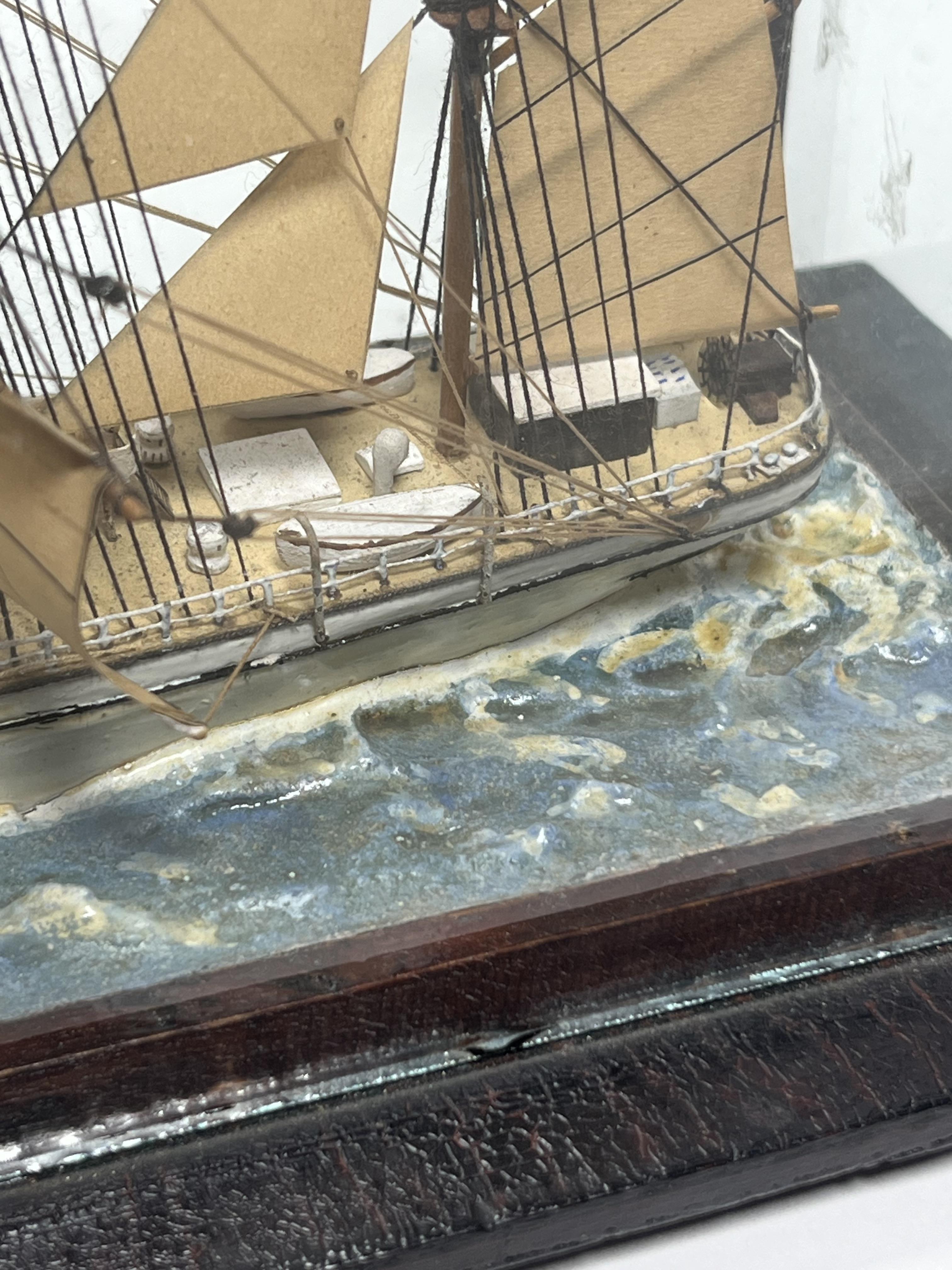 AN EARLY 20TH CENTURY WATERLINE MODEL OF THE NORDDEUTSCHER LLOYD LINE ...