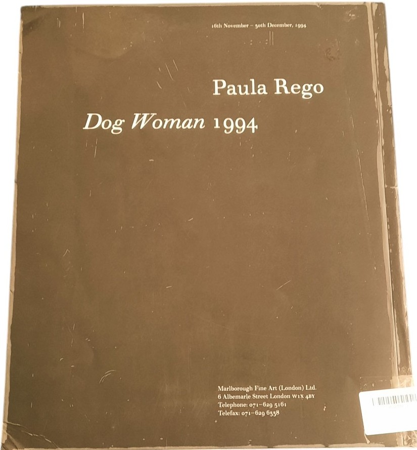 Paul Rego Dog Woman 1994 Marlborough fine art catalogue