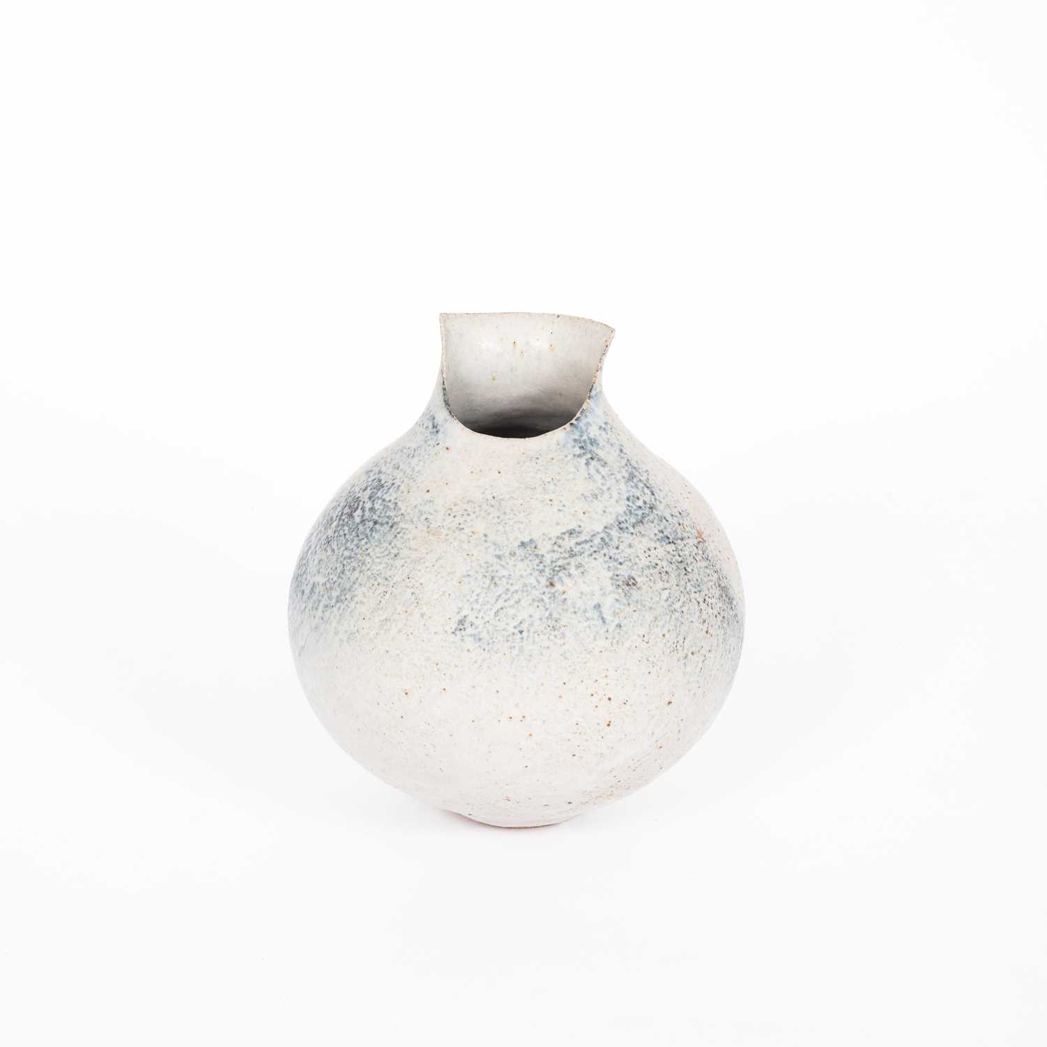 ARR Betty Blandino (1927-2011) A stoneware vase of oviform shape with ...
