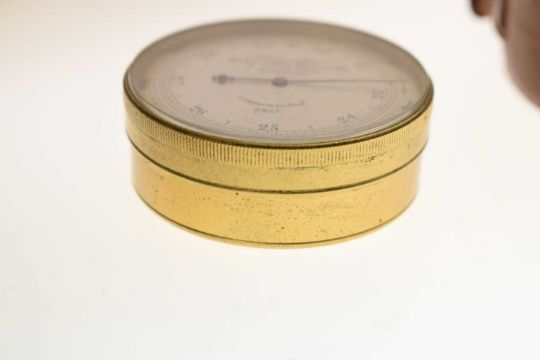 General Gordon Interest - Victorian compensated pocket barometer, the ...