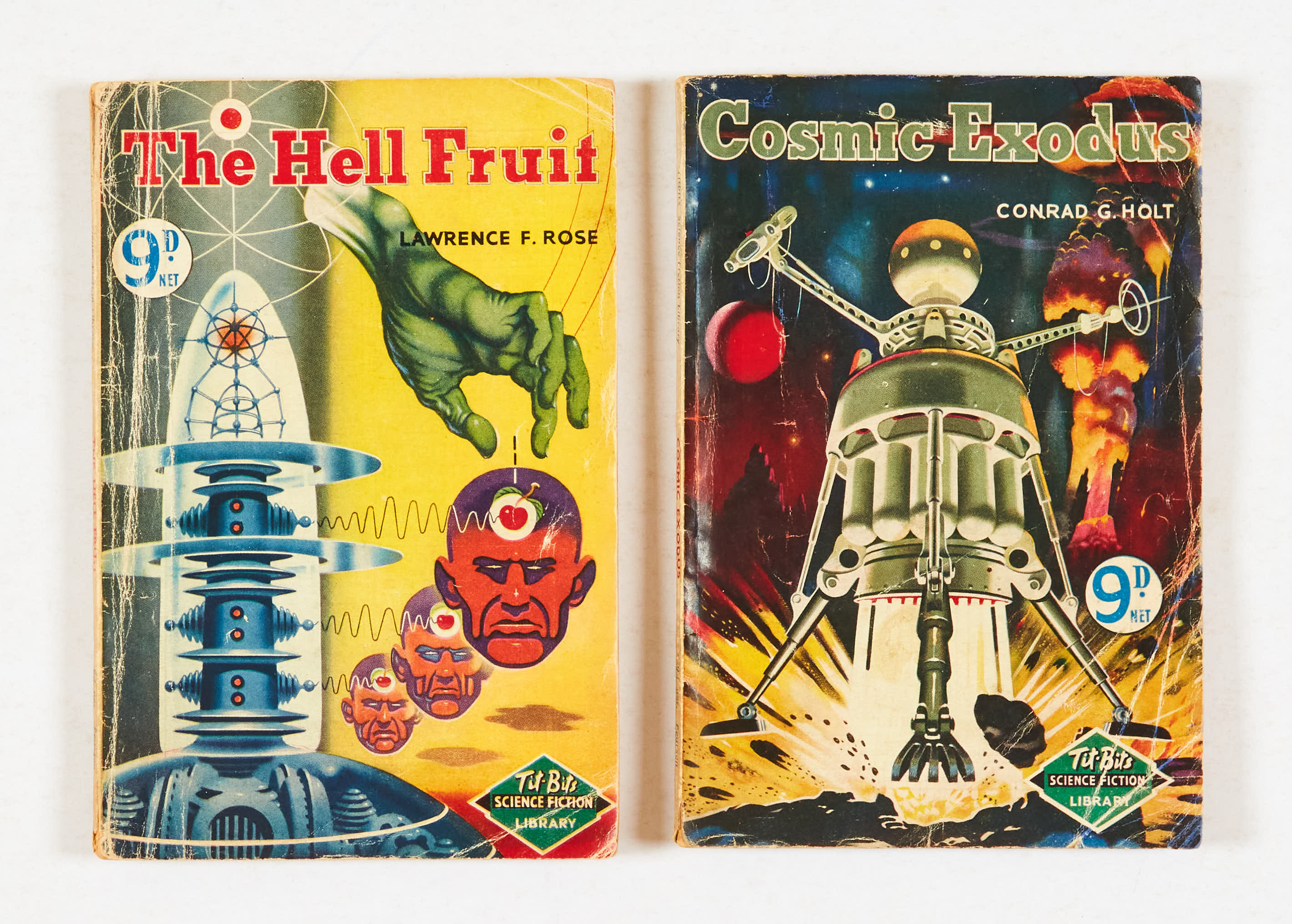 Tit-Bits Science Fiction Library (C. Arthur Pearson 1953). No 1: Hell ...