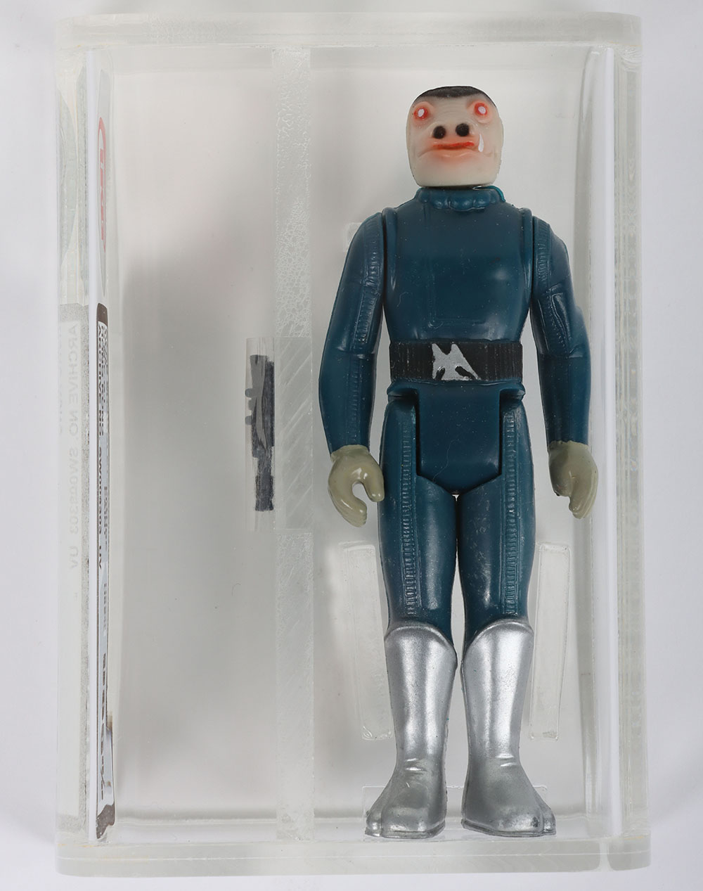 Scarce Vintage Star Wars Blue Snaggletooth Graded U85% UKG Action ...