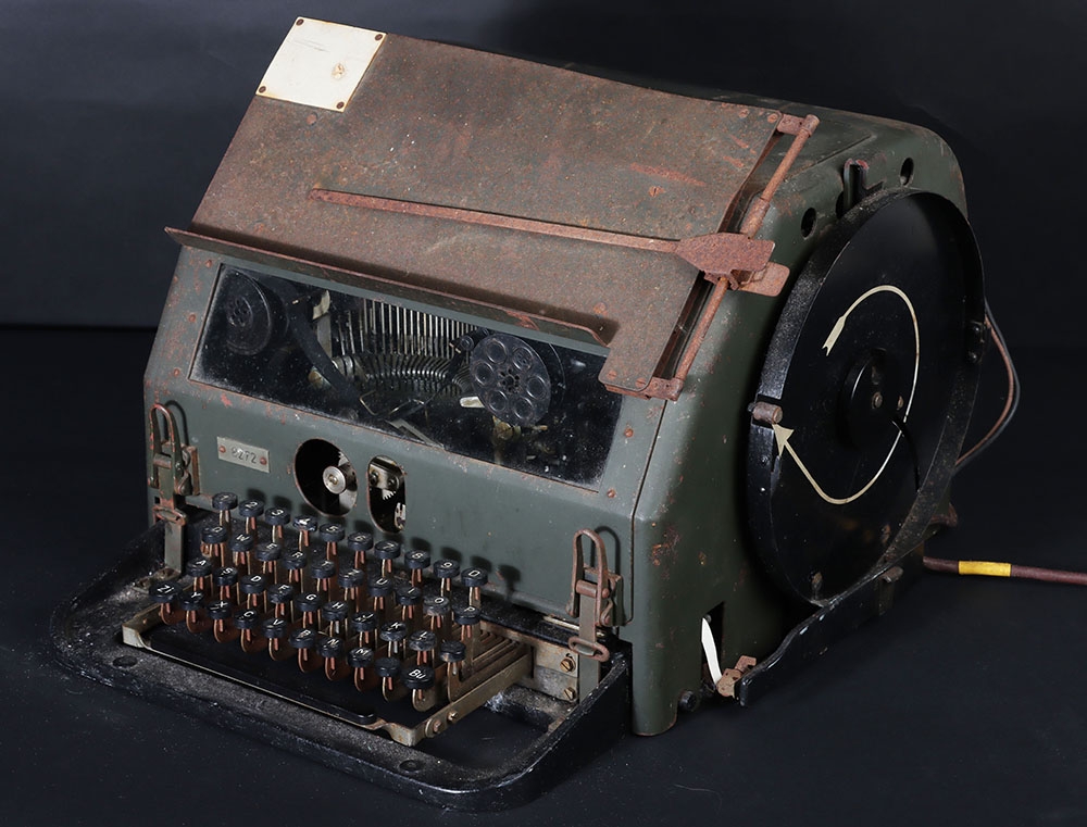 Extremely Rare WW2 German Teleprinter for the Lorenz SZ42 Cipher Machine, the machine is in untou