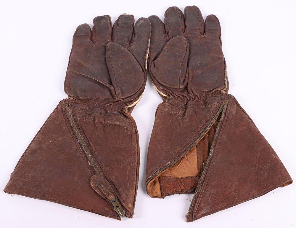 WW2 RAF 1941 Pattern Flying Gloves. Original pair of 41 pattern flying ...