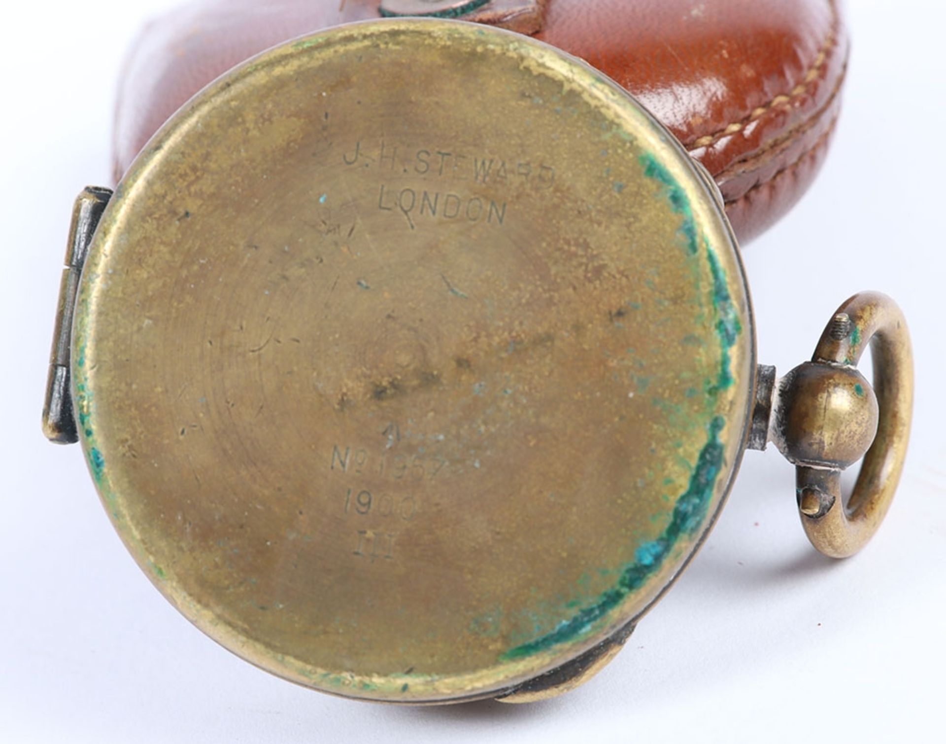 A Boer War Period Compass Dated 1900. An ordnance issued compass dated ...