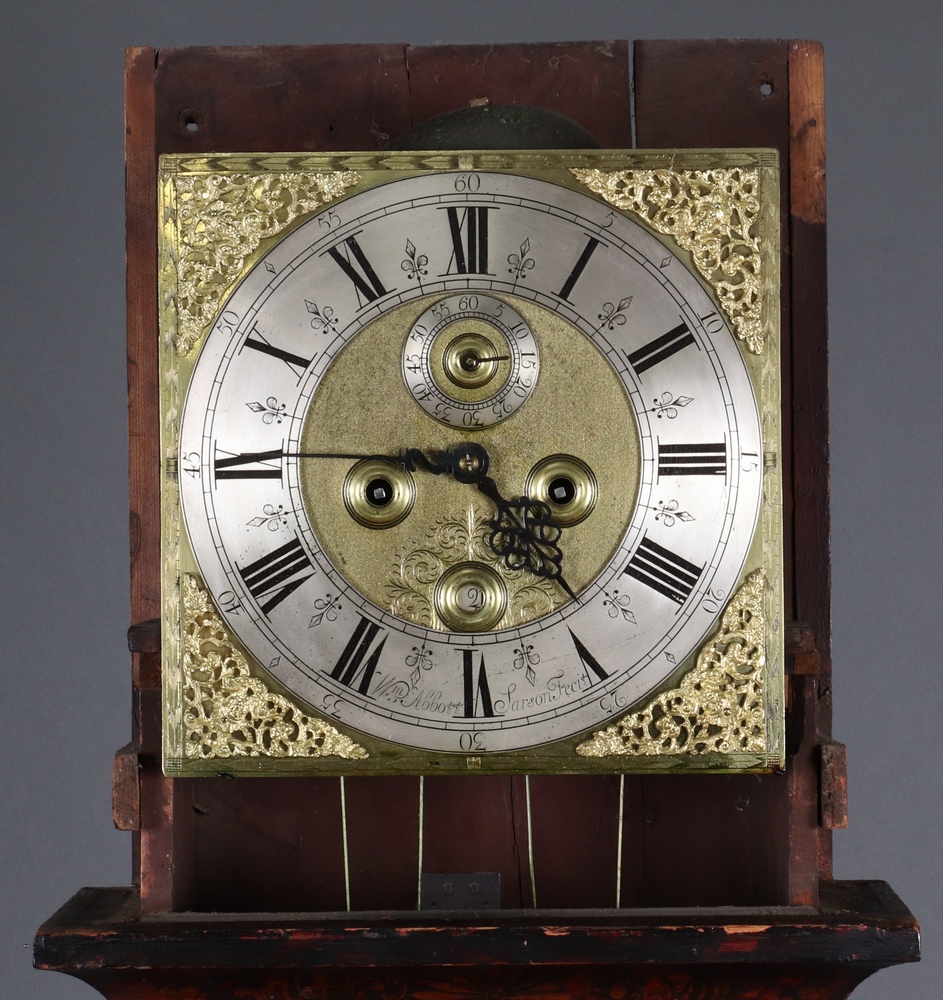 William Abbott, an 18th Century 8 day, 5 pillar movement striking on ...