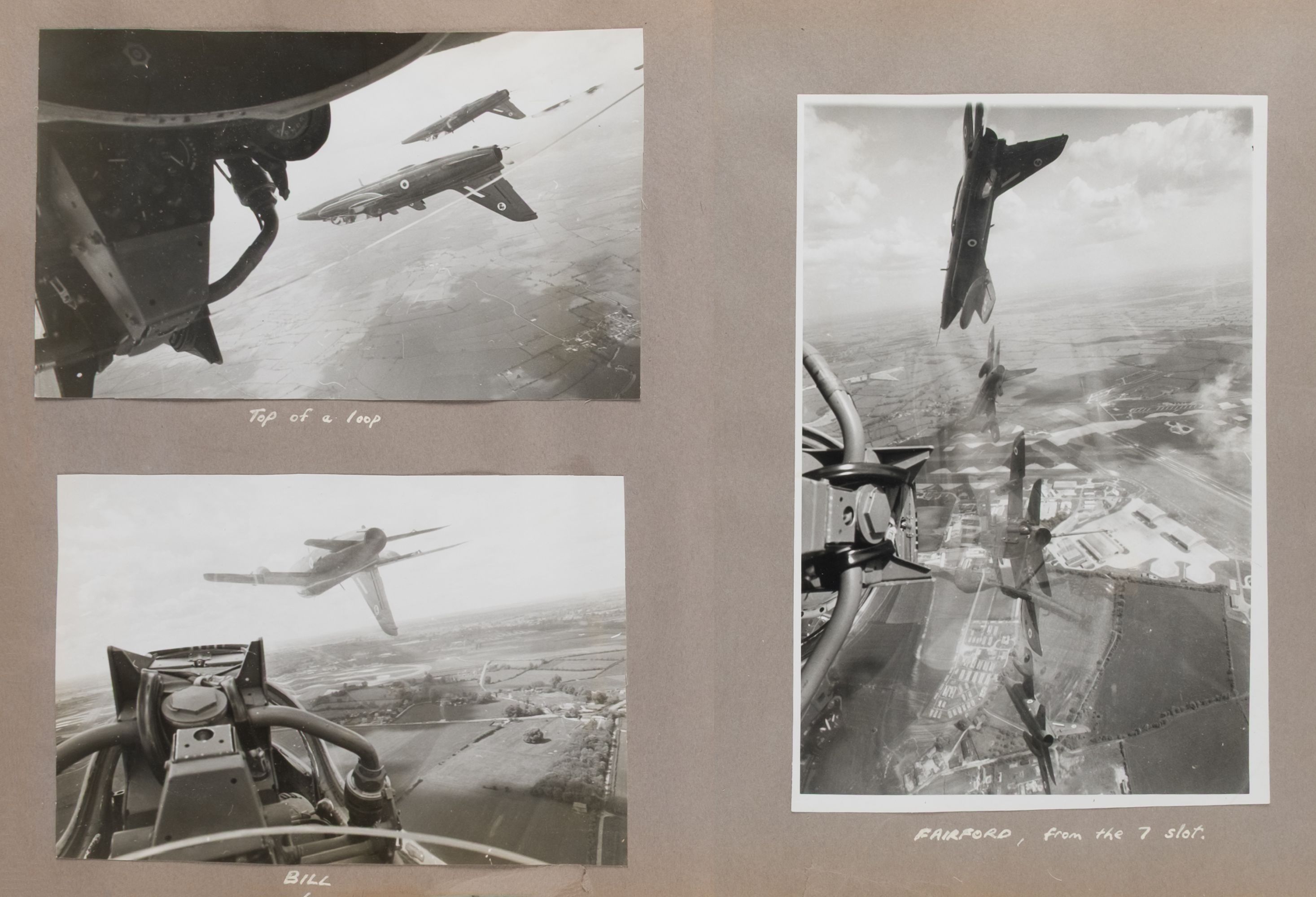 * Red Arrows. A scrap album compiled by Ray Hanna, circa 1965, cover ...