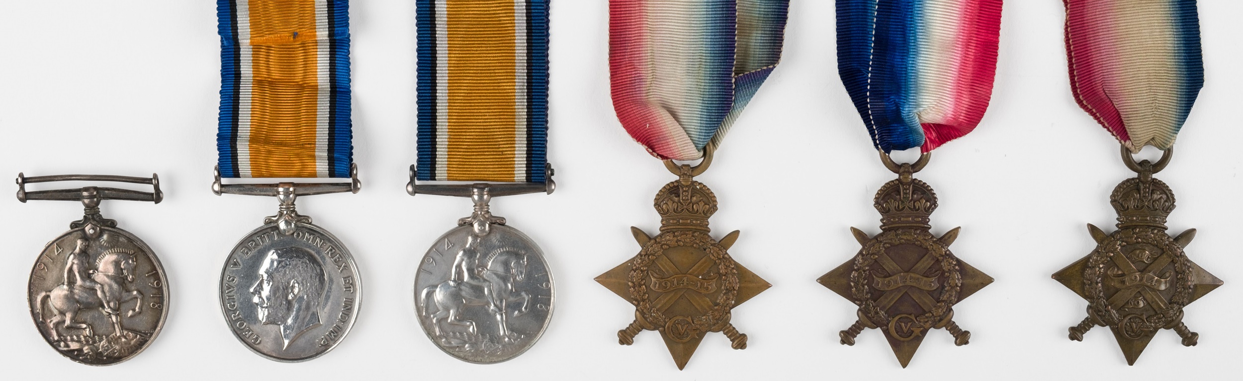 * Irish medals. 1914 Star (10351 Pte. P. Gavaghan. R. Innis. Fus.)1914 ...