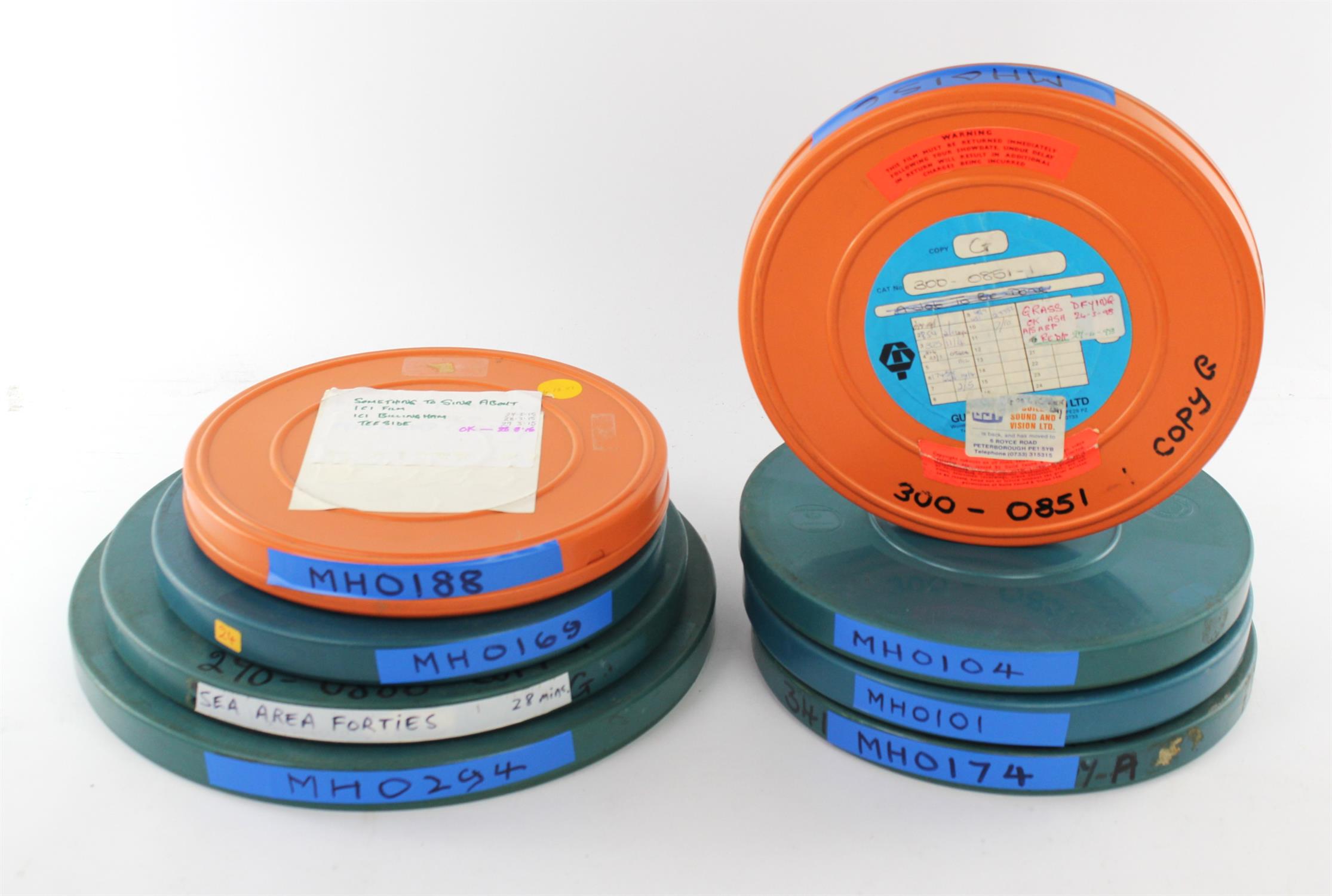 Film Reel Collection: Collection of 8 16mm Educational and ...