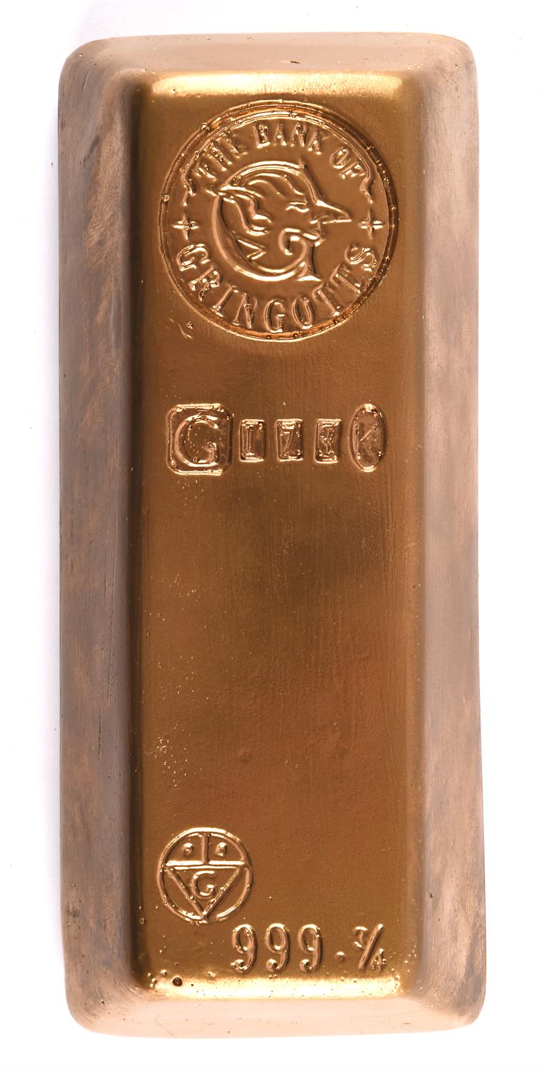 Harry Potter and the Deathly Hallows (2010) Gold Bar Prop - A Pre ...
