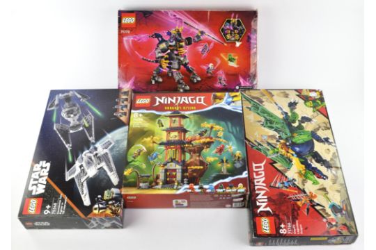 A quantity of Lego sets including ; Ninjago 'Dragons Rising' 71795 ...