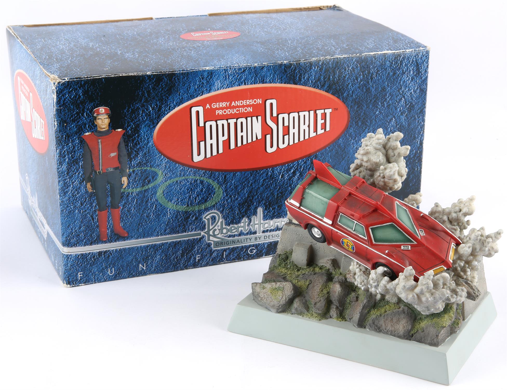 Captain Scarlet Gerry Anderson Robert Harrop a Limited Edition resin ...