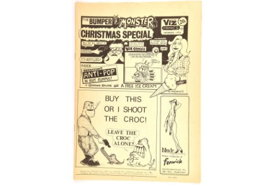Viz No. 1 Rare 3rd print first issue complete with Free Ice Cream paper ...