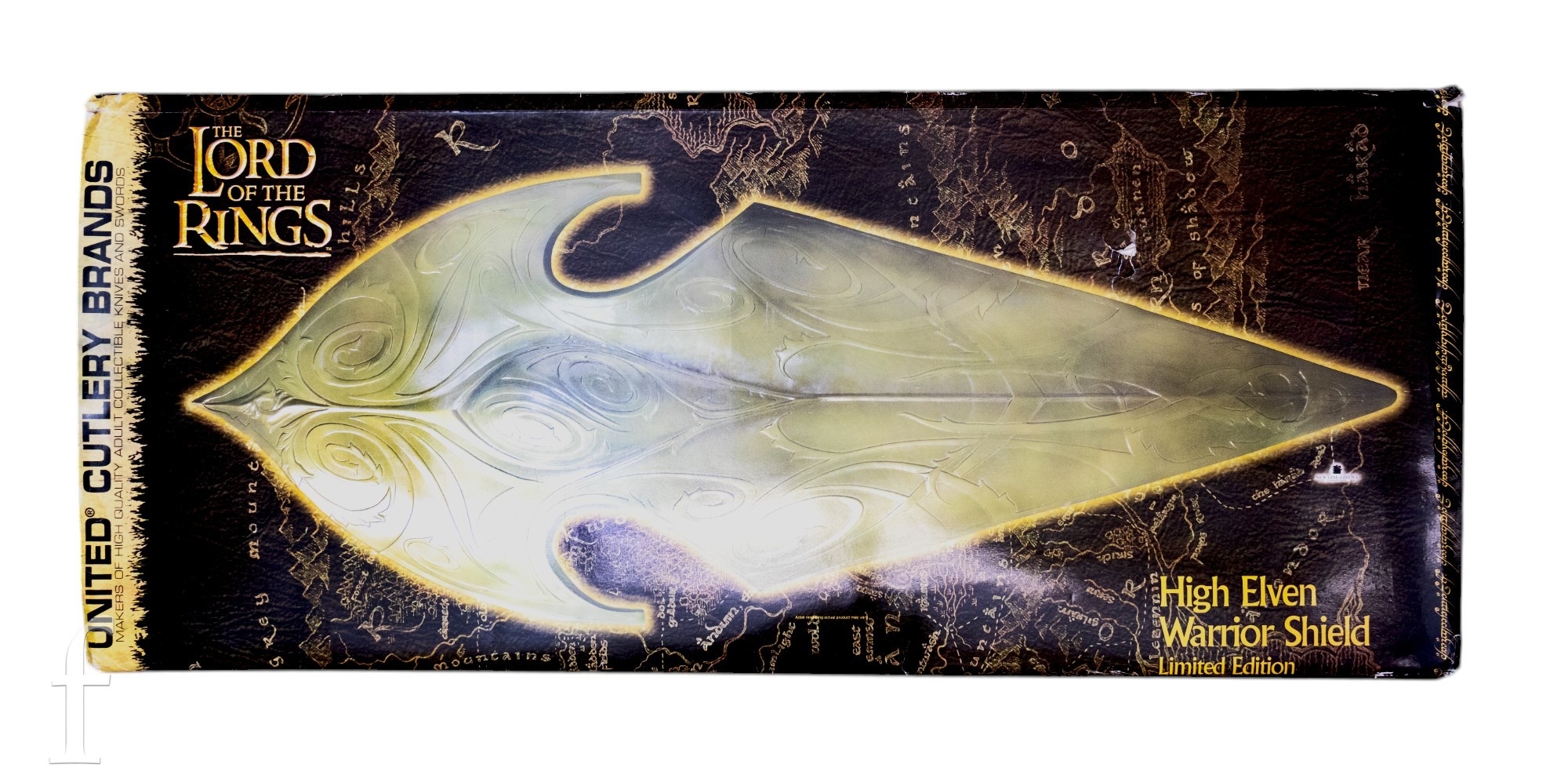 A United Cutlery Lord of the Rings High Elven Warrior Shield, UC1428 ...