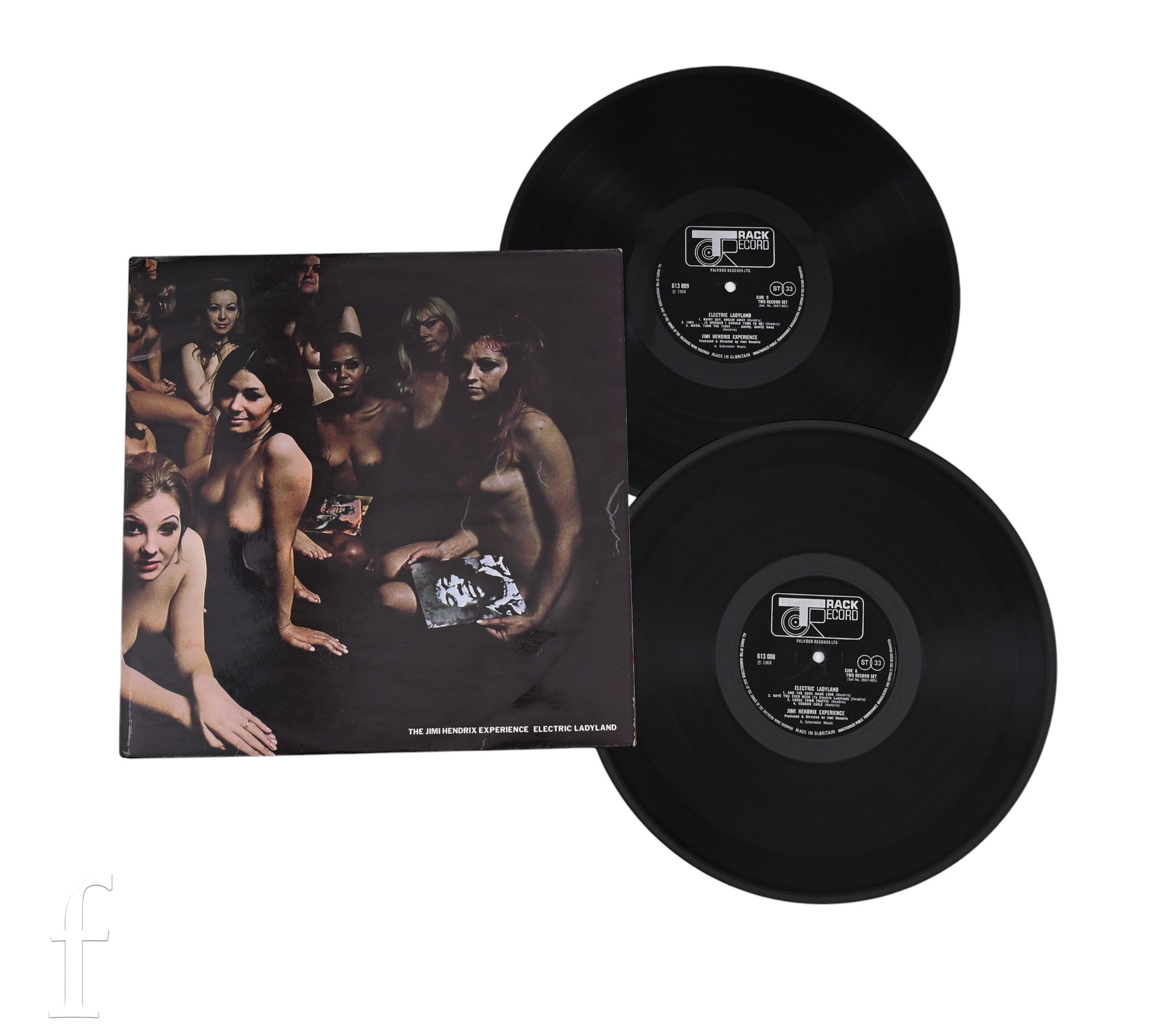 Jimi Hendrix - An original UK 1968 copy of Electric Ladyland, 613008/9 ...